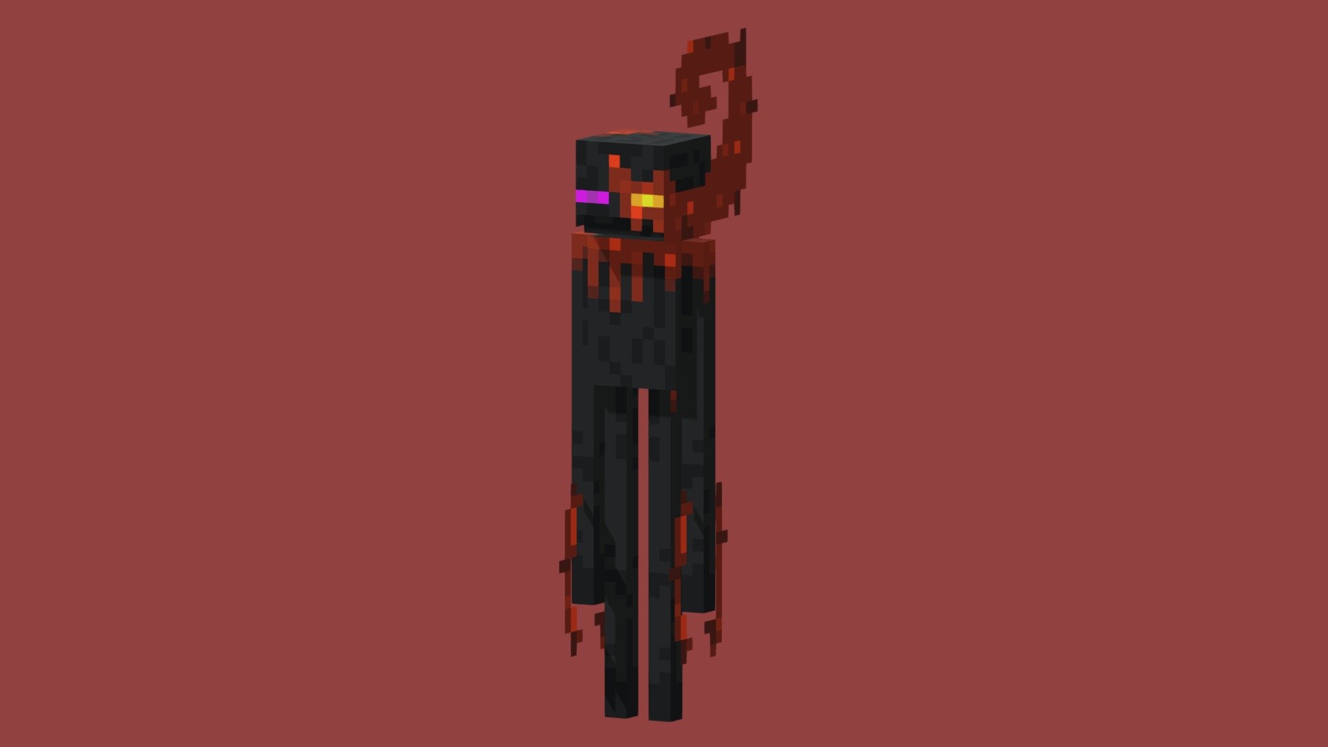 Crimson Enderman - Buy Royalty Free 3D model by CoolPixelpro [c6af2b6 ...