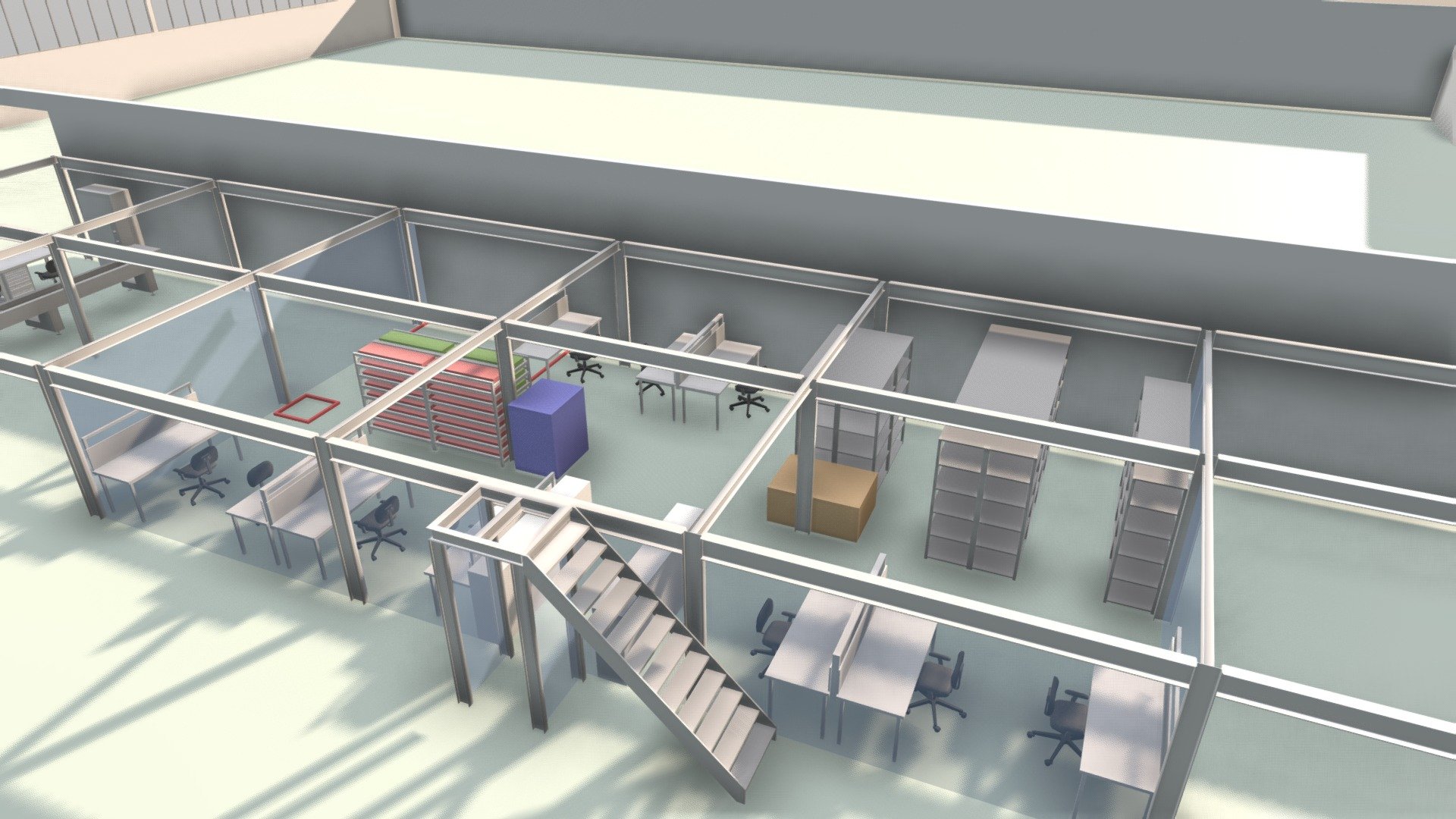 OneWeb Floor Plan 2.8.18 - 3D model by Jan Hartmann (@hartmaennchen ...