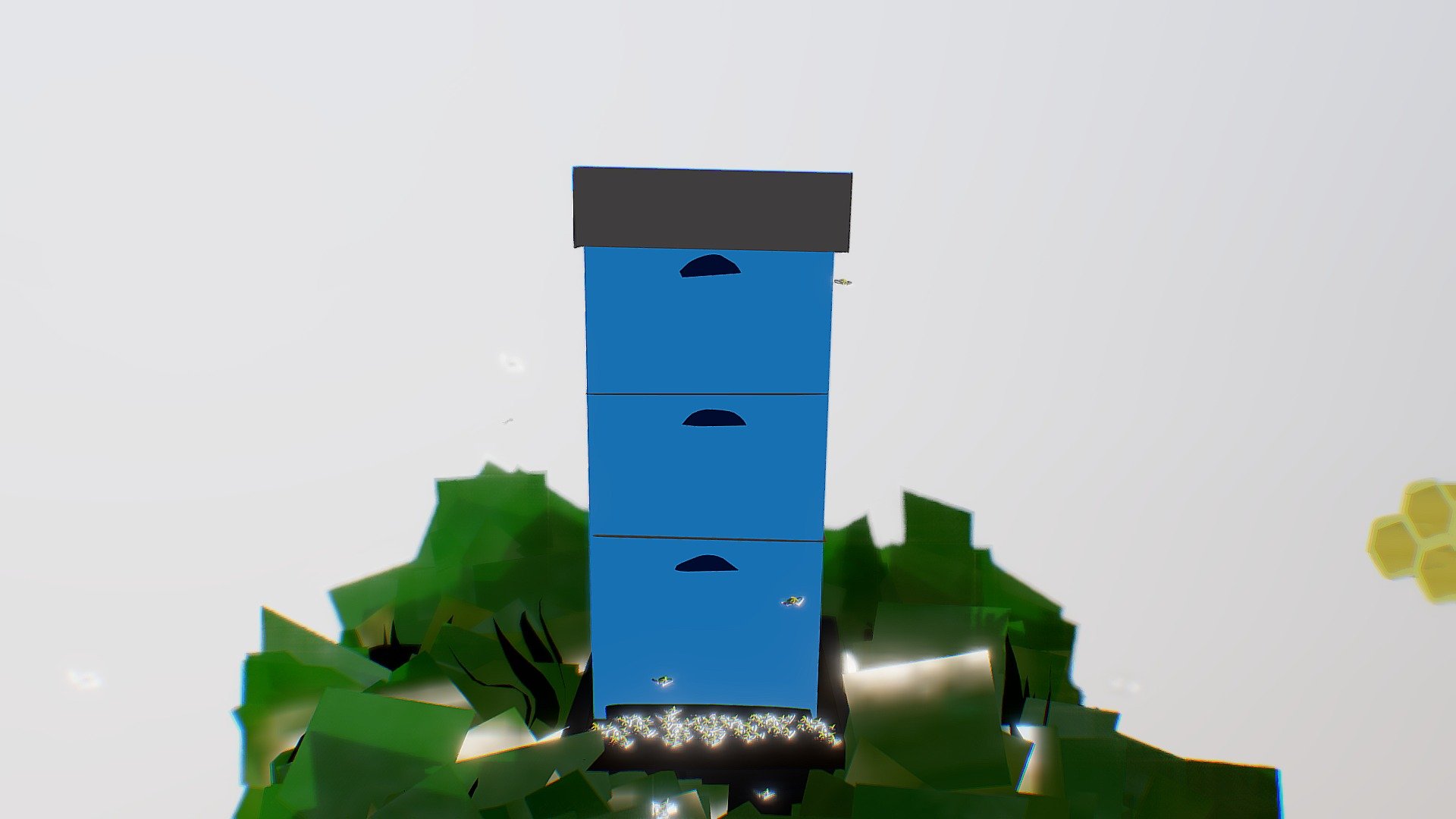 Hive - 3D model by IanSklarsky [c6b1aab] - Sketchfab