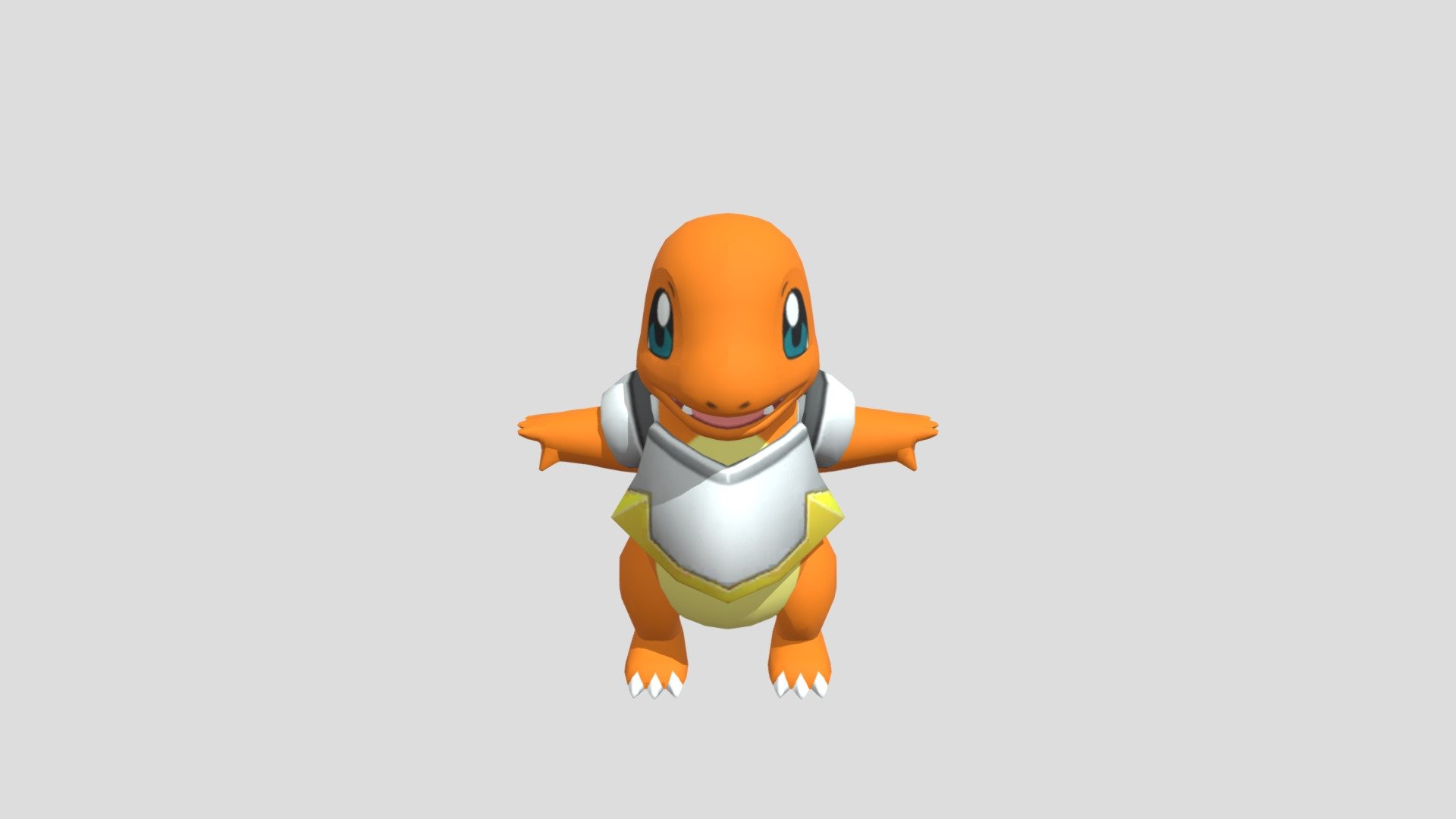 Charmander Knight Style - Download Free 3D model by Tigerar1 ...