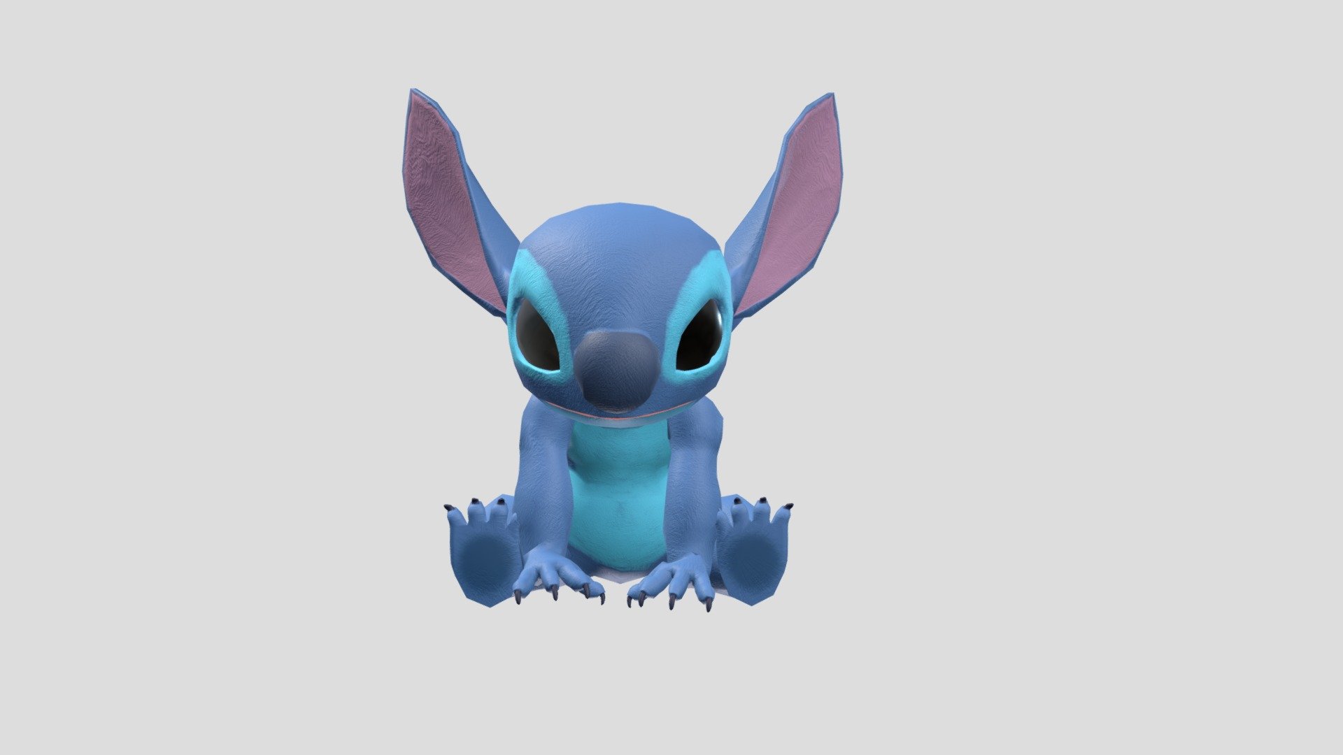 STITCH - 3D model by Sabina Cortes (@sabi-099) [c6b638c] - Sketchfab