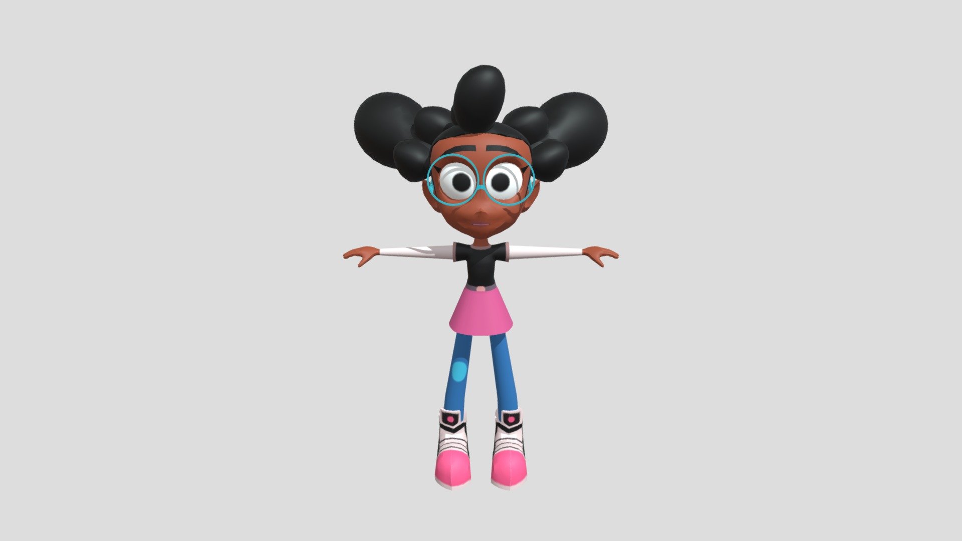 Moon Girl - Download Free 3D model by Lexi7207 (@pmino7207) [c6b6d20 ...