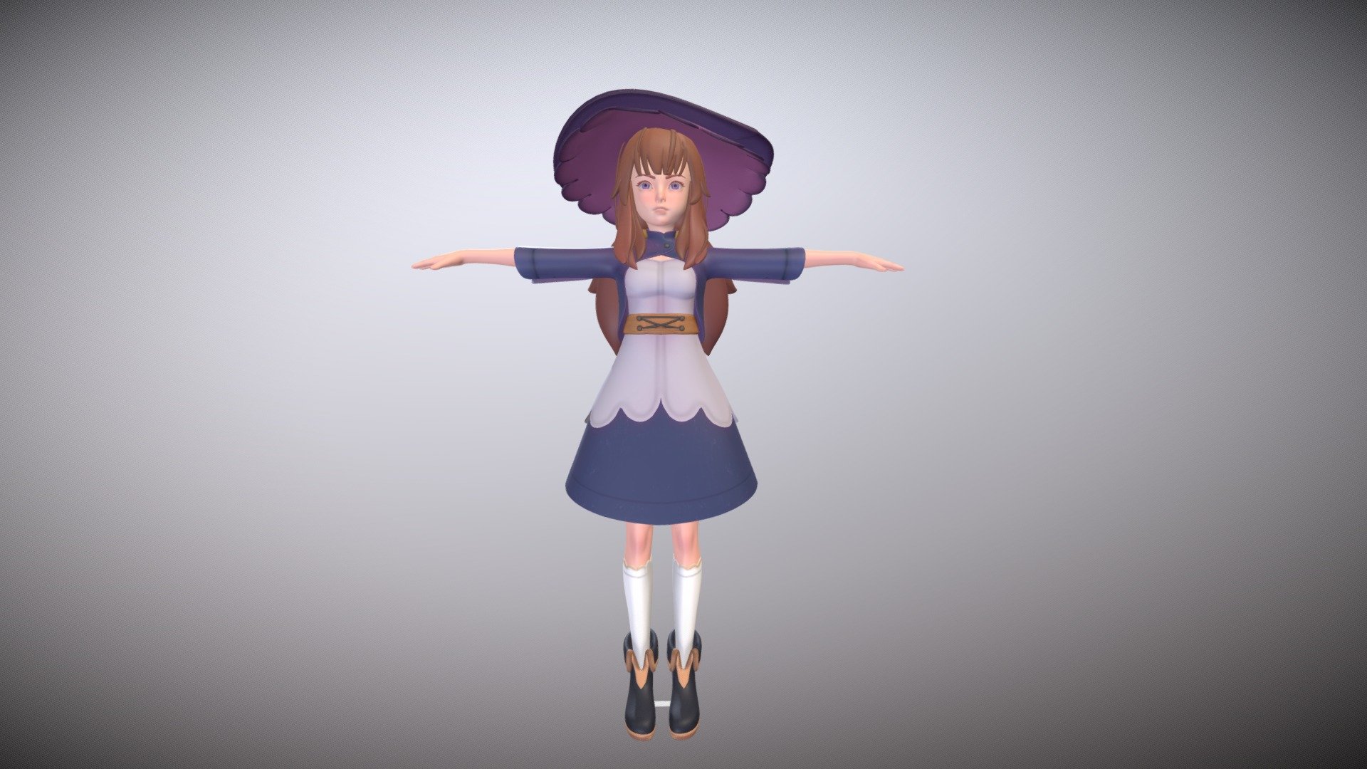 Stylized Fantasy Character - 3D model by kietotran04 [c6b75bc] - Sketchfab