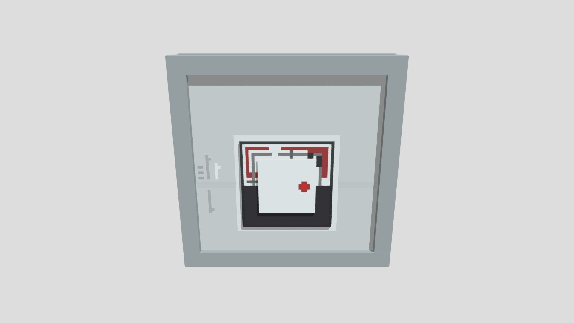 Portal 2 - Heavy Door - 3D model by Li-ion [c6b75f9] - Sketchfab