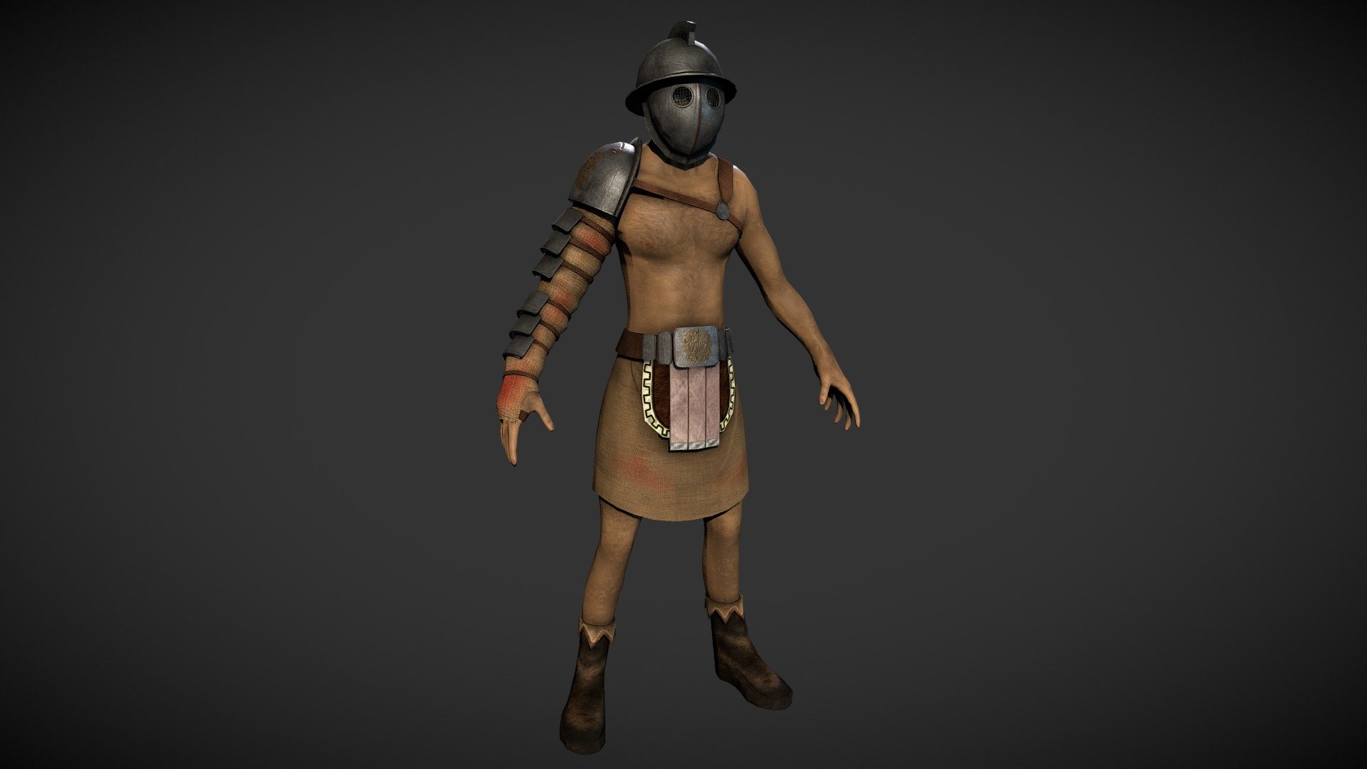 Gladiator - 3D model by Gearen [c6b778d] - Sketchfab