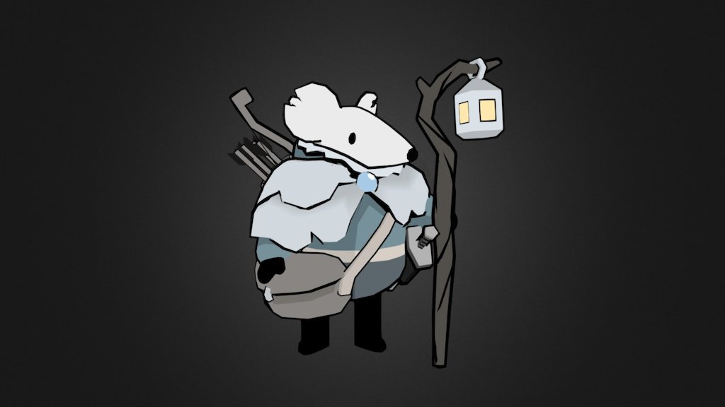Winter Hunter - 3D model by Fen Beatty (@fensartden) [c6b79f7] - Sketchfab