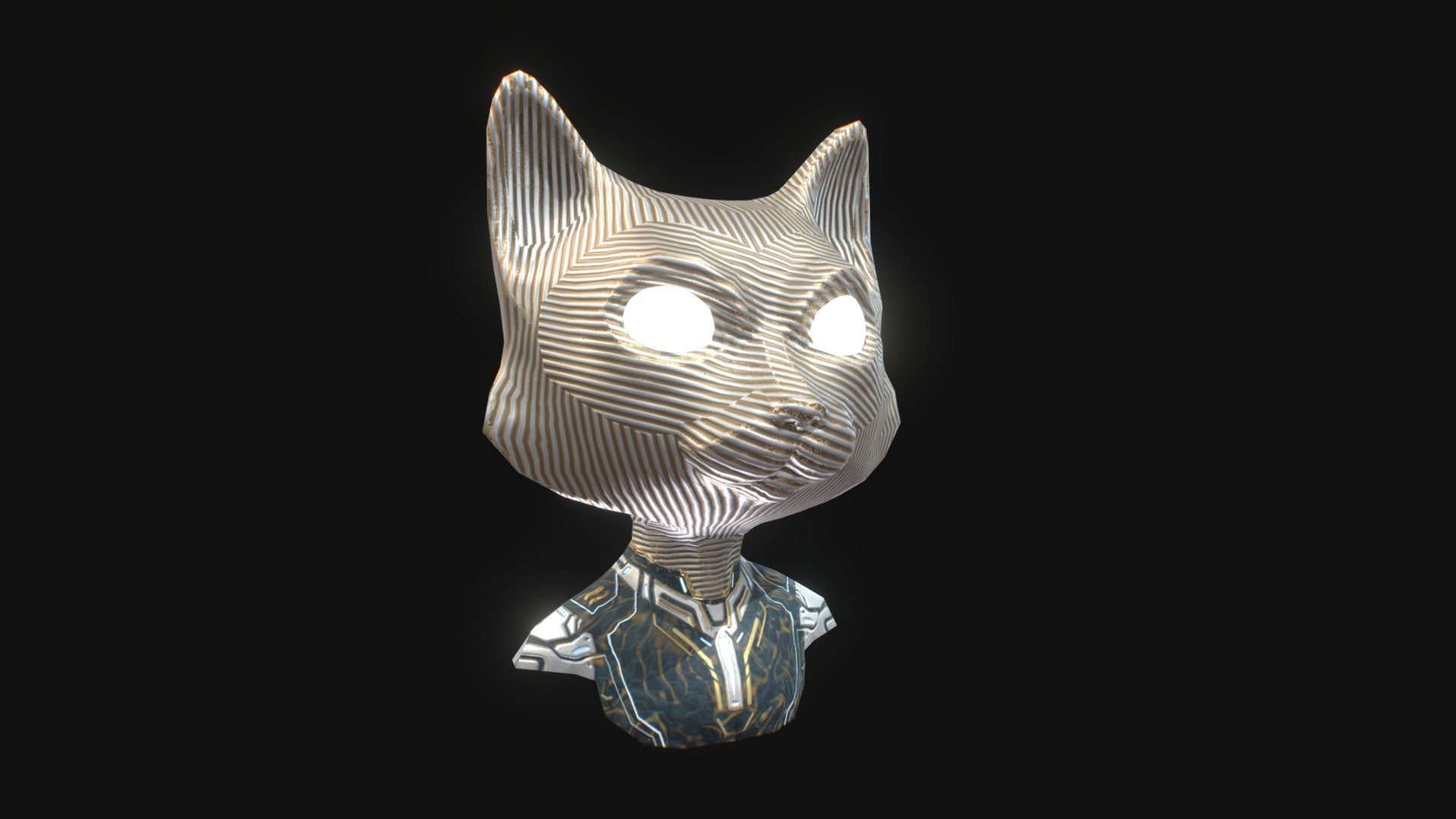 cat - 3D model by firdauskazman [c6b834f] - Sketchfab