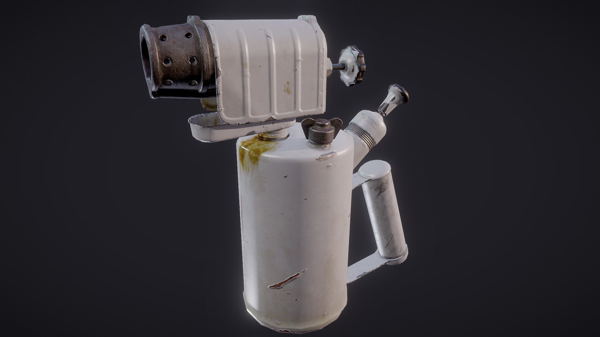 Blowtorch - Download Free 3D model by kumabeer [c6b9981] - Sketchfab
