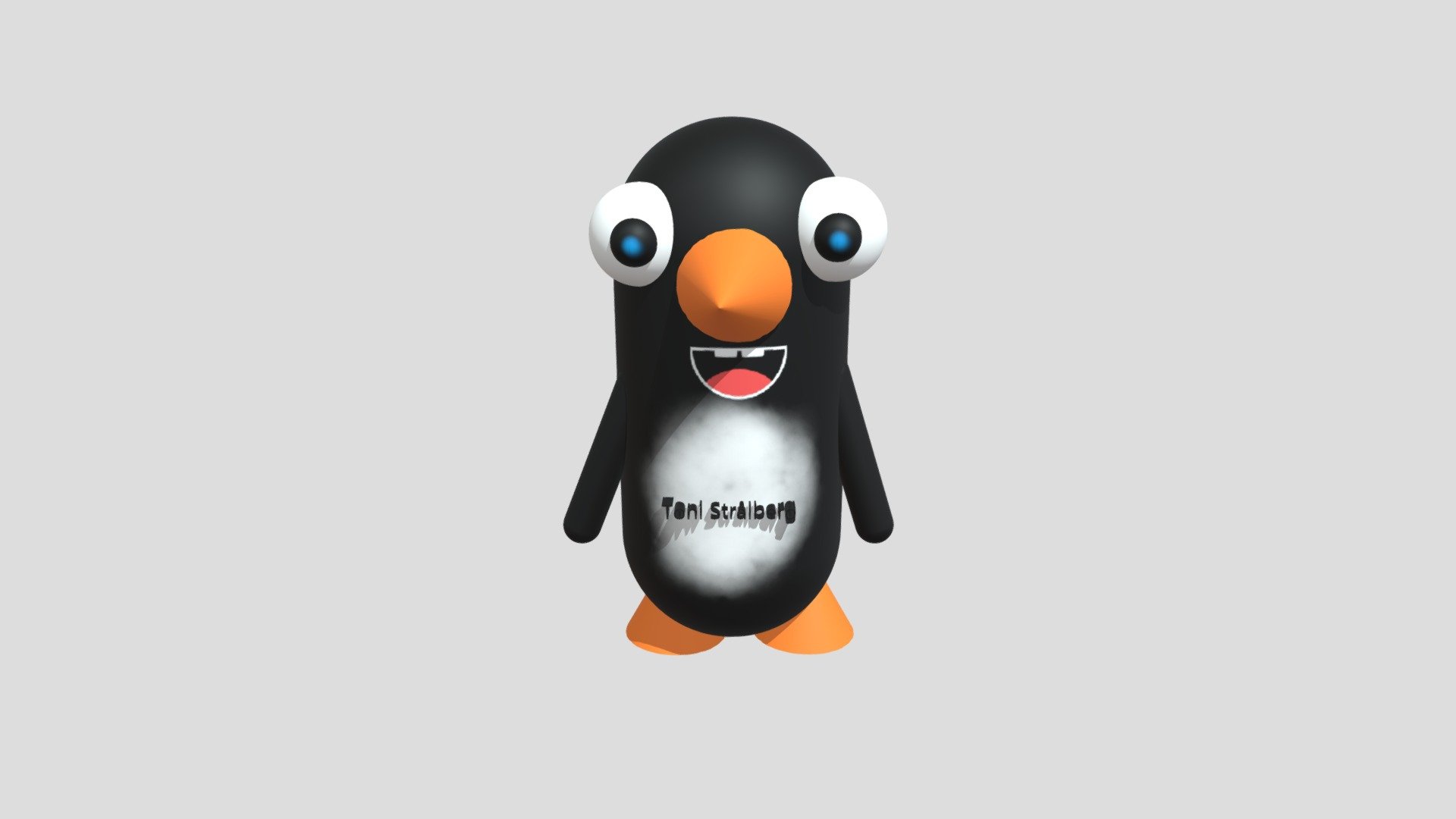 Pingviini Toni Strålberg - 3D model by tonistr [c6babfa] - Sketchfab