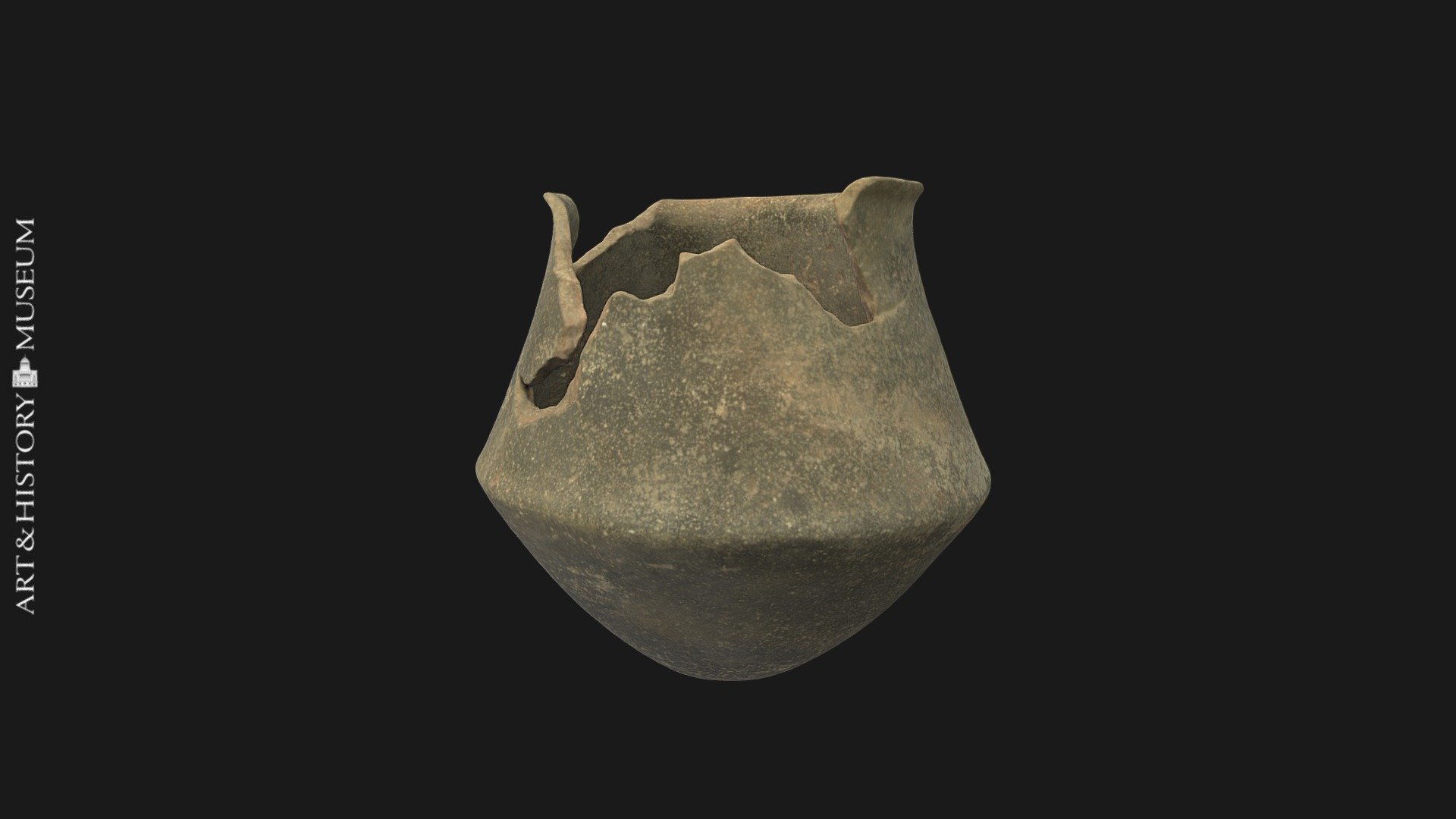 Carinated vase with flaring rim - PG.2000.1367 - Download Free 3D model ...