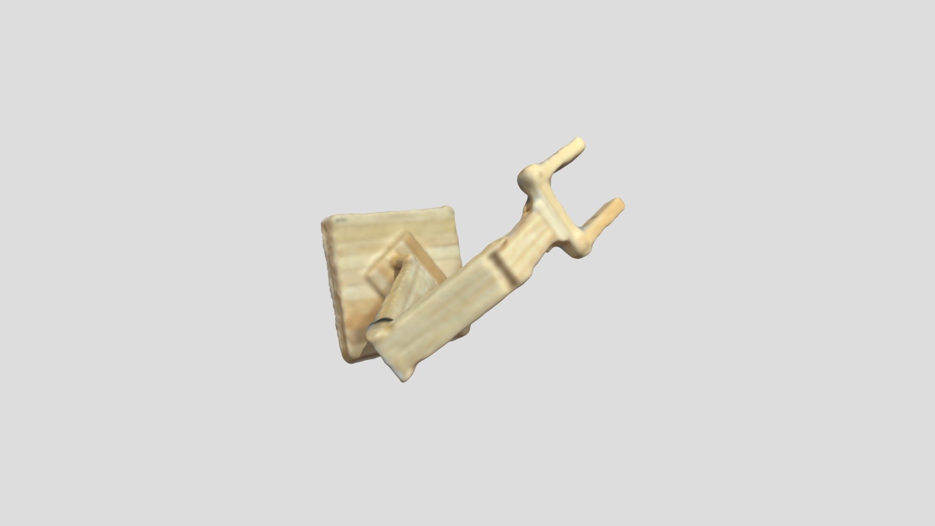 Objek 3D Miniatur Kayu Capit - 3D model by putriainulhamdi [c6bc06e ...