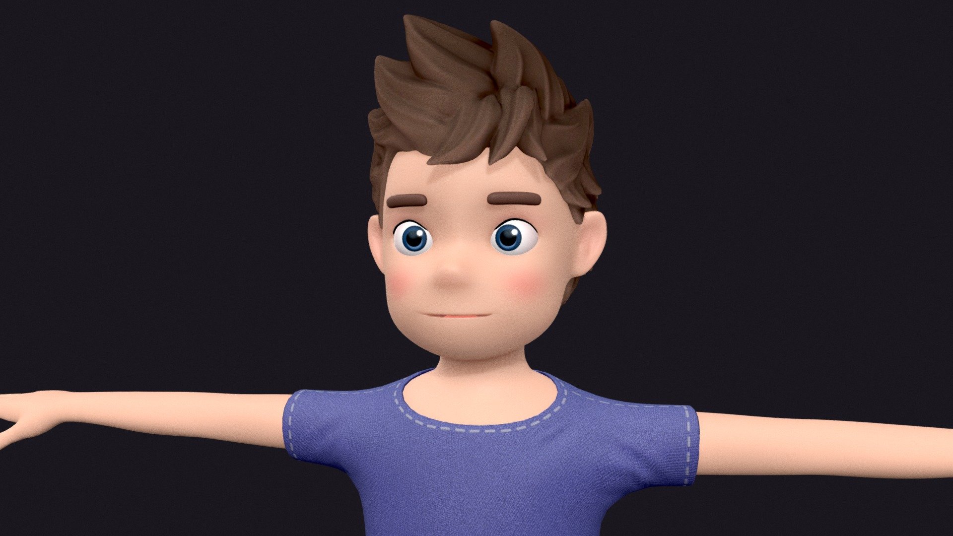 Stylized Character Rigged & Facial Expressions - Buy Royalty Free 3D ...