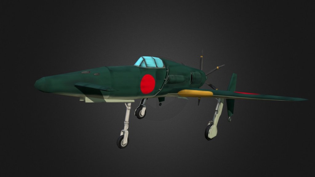J7W1 Shinden.v1.1 - 3D model by lin_kuan-lei (@lin_kuanlei) [c6bde83 ...