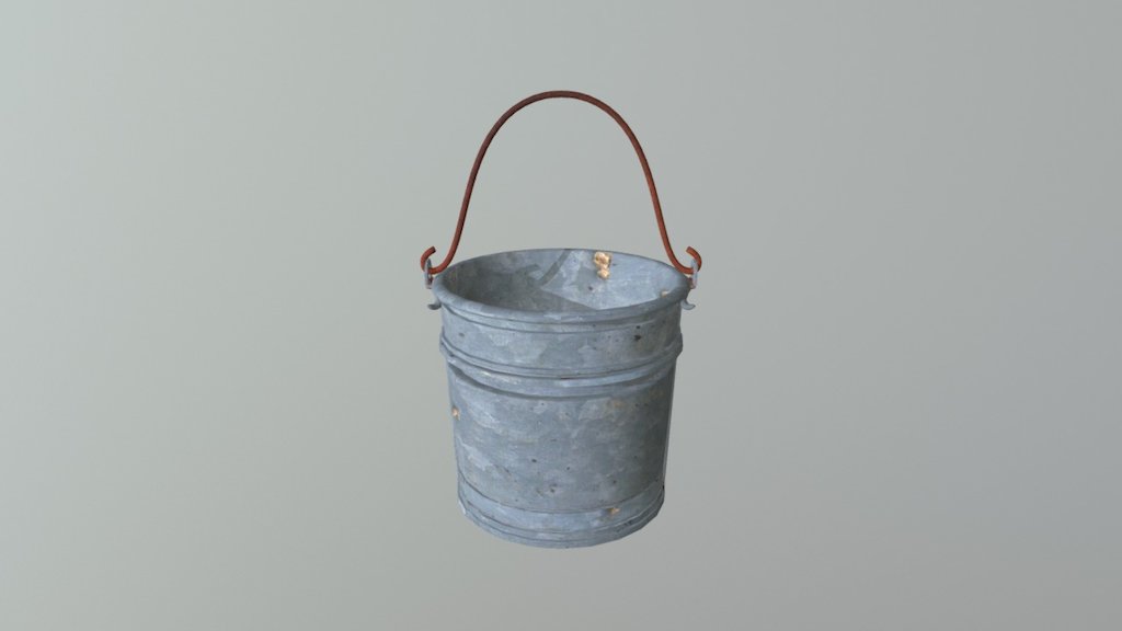 Old Water Bucket - 3D model by banism24 [c6c0c56] - Sketchfab