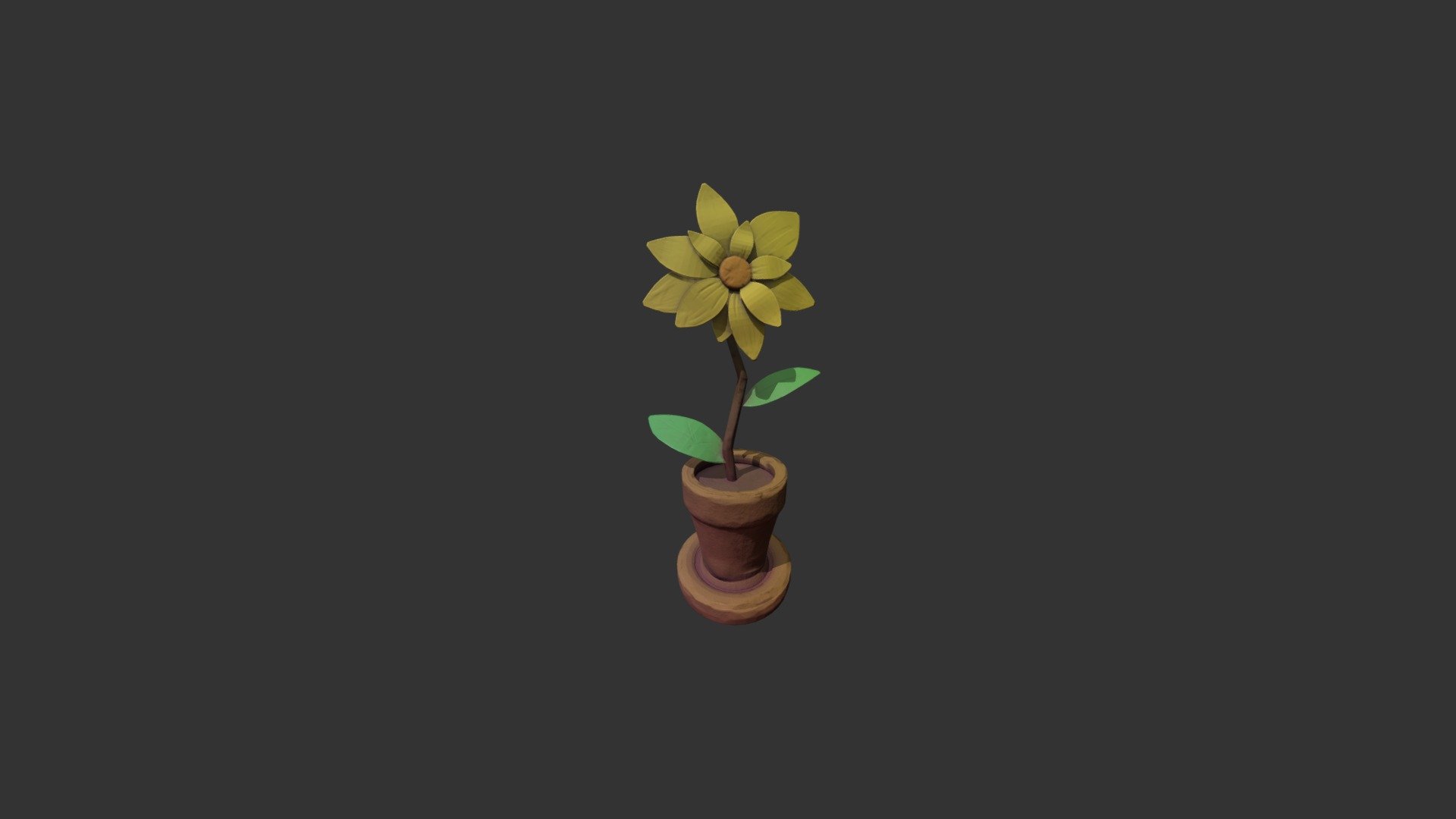 Stylized flower - 3D model by Mingyuan.Li [c6c2194] - Sketchfab