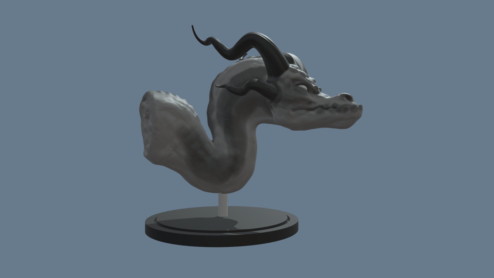 Dragon face sketch - 3D model by Aethrym [c6c4203] - Sketchfab