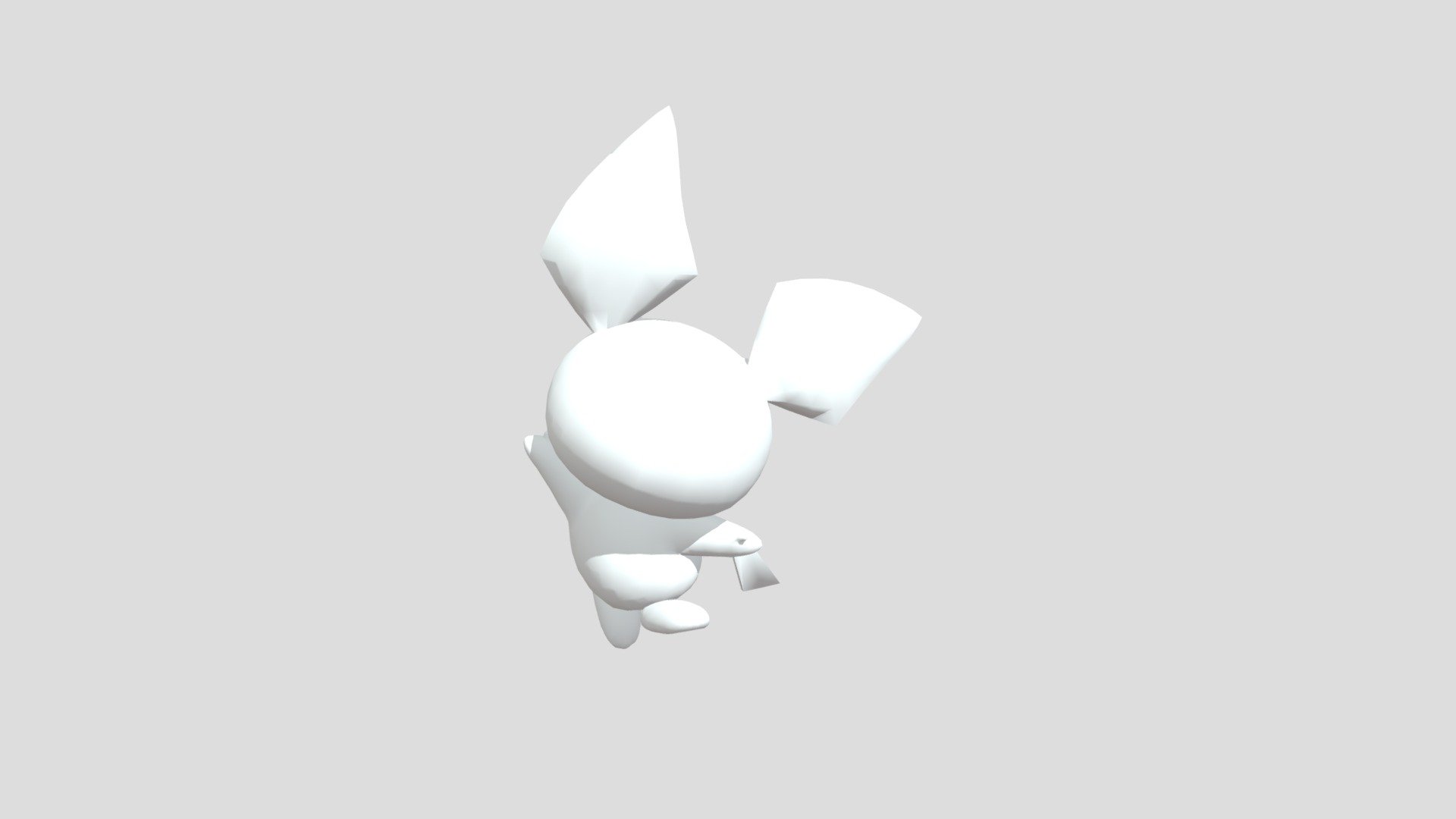 Pichu - Download Free 3D model by larshareec37 [c6c421d] - Sketchfab
