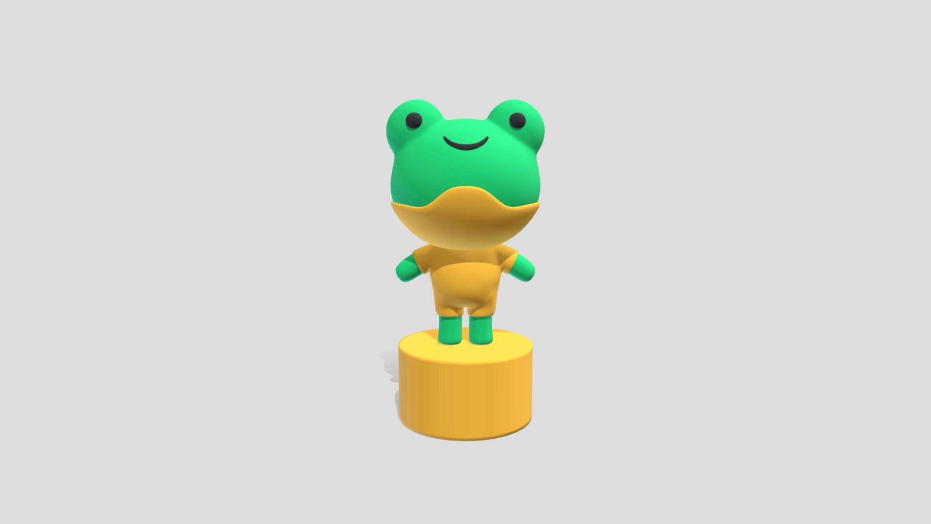 Frog stylized cute character - Download Free 3D model by ameeerr ...