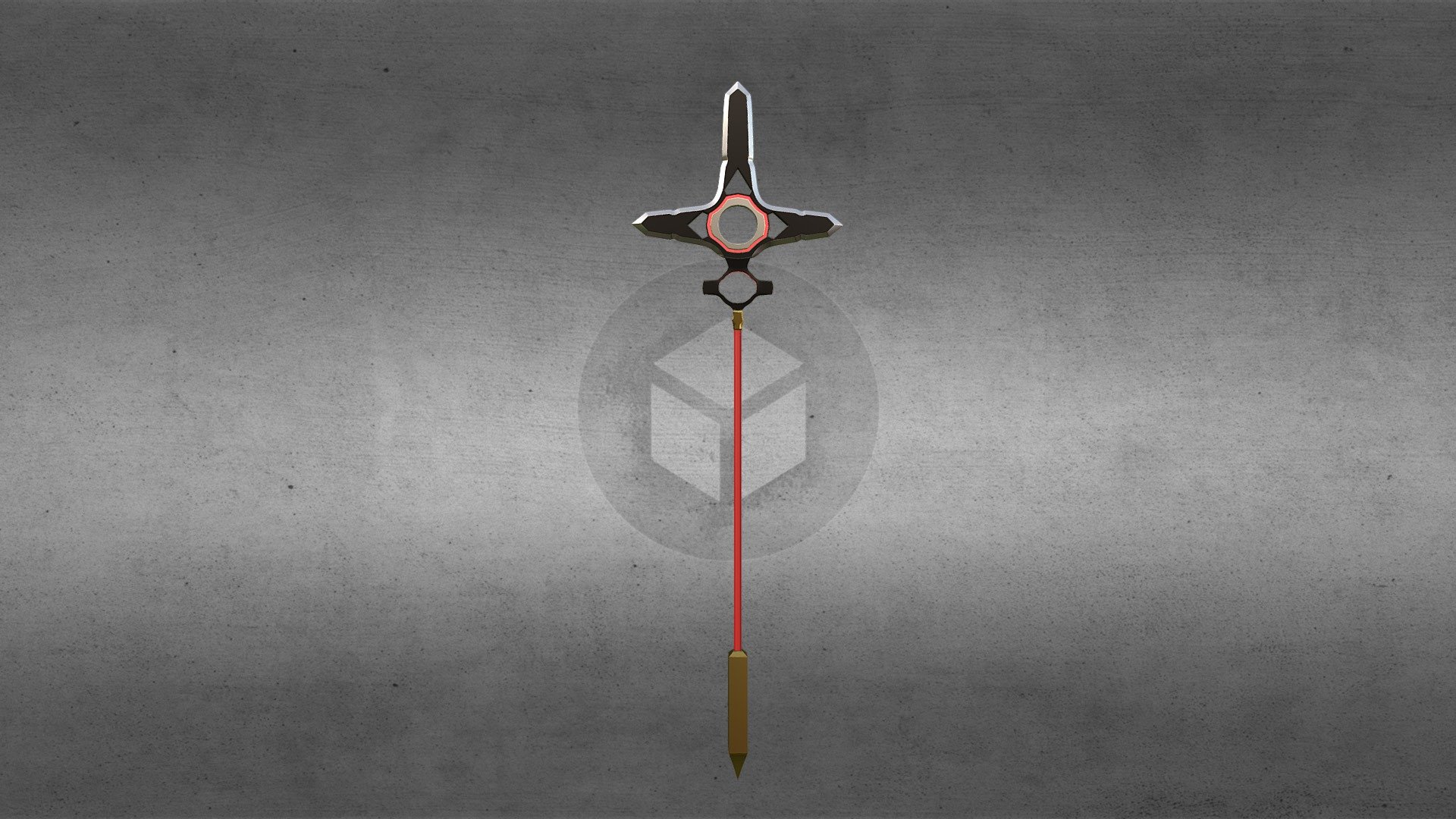 Cross Scythe 2 - 3D model by IronWizard [c6c66c5] - Sketchfab