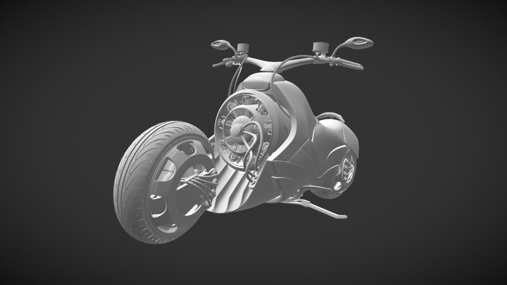 Moto - 3D model by tarnowskibartlomiej [c6c729d] - Sketchfab