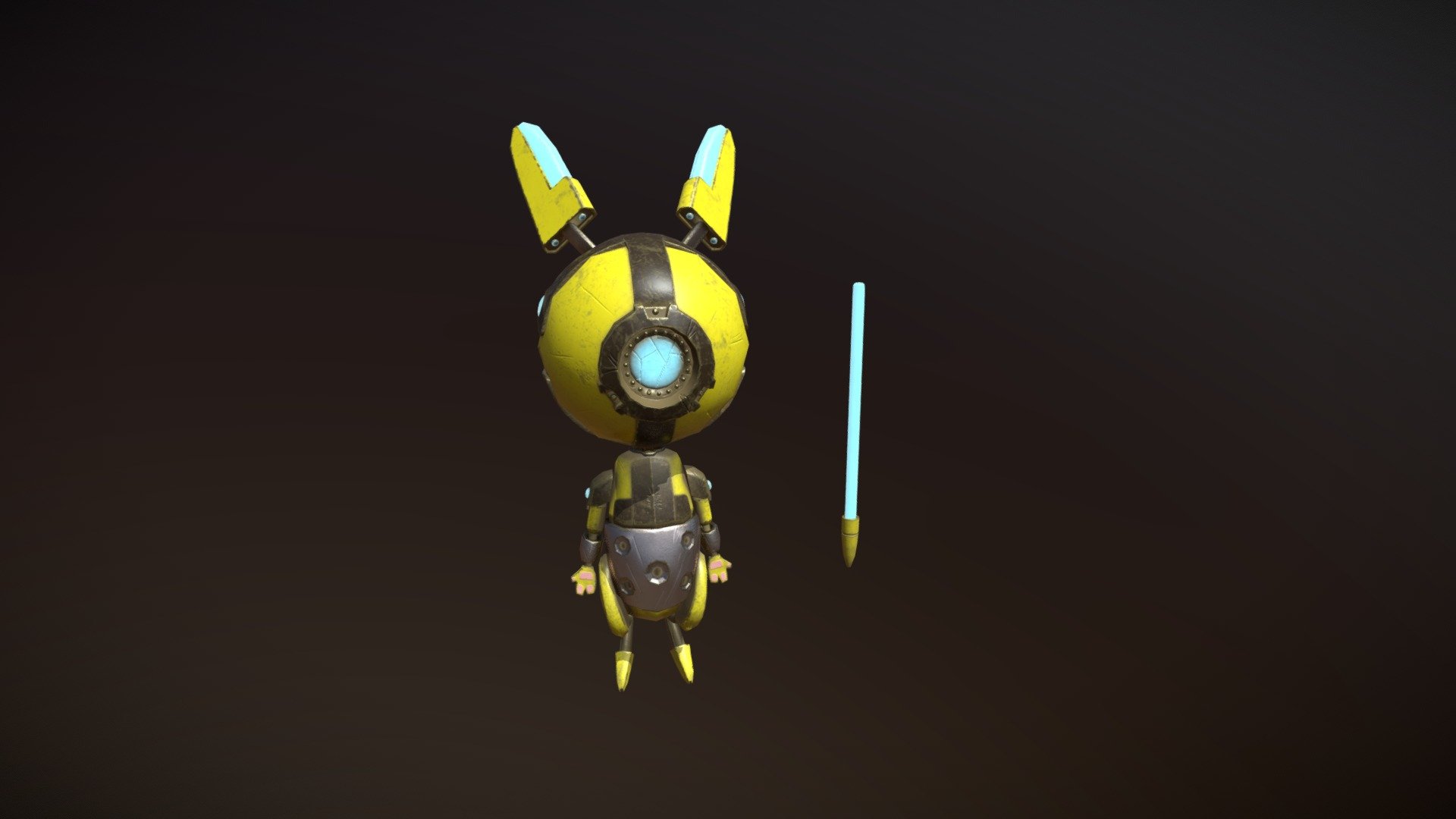 MECH BUNNY - Download Free 3D model by Ray.Armani [c6c7fda] - Sketchfab