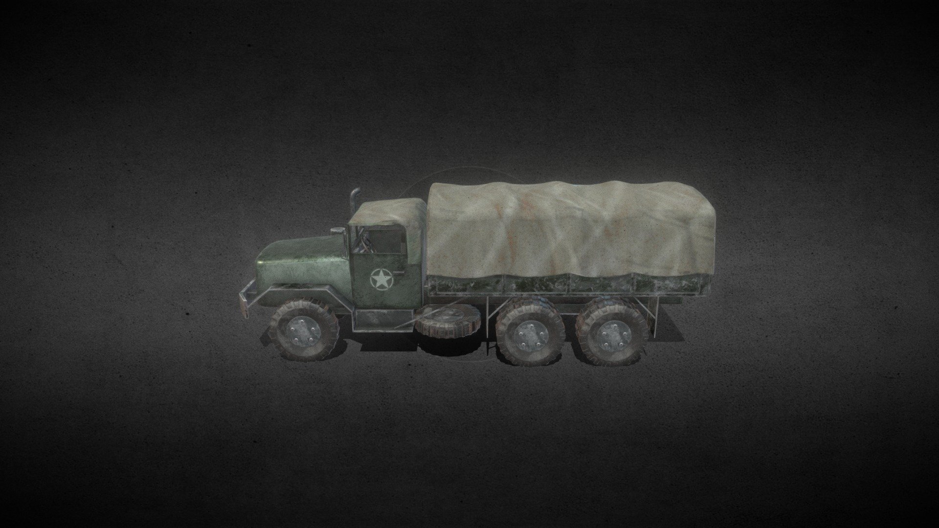 Military Truck M35 - Buy Royalty Free 3D model by marcos.mila [c6c8fb8 ...