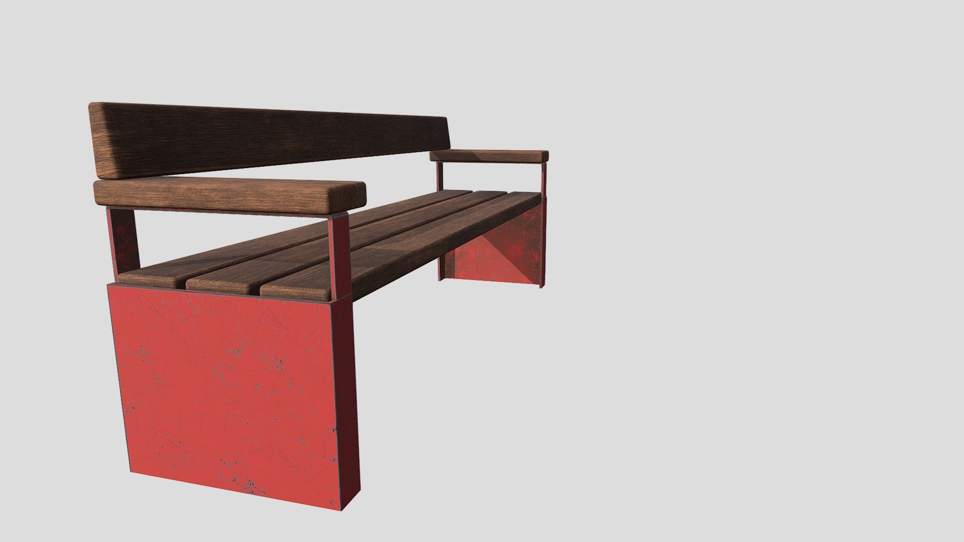 Wooden Bench - Buy Royalty Free 3D model by varebal [c6c9e04 ...