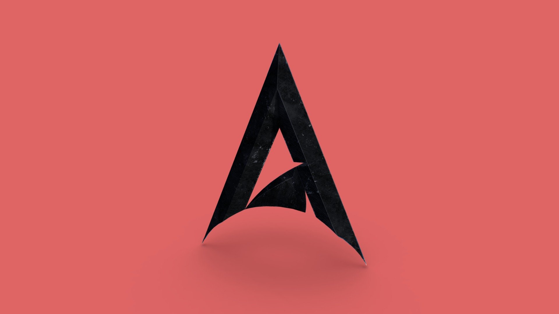 Ascend 3D Logo // Black - 3D model by edyy [c6ca1d5] - Sketchfab