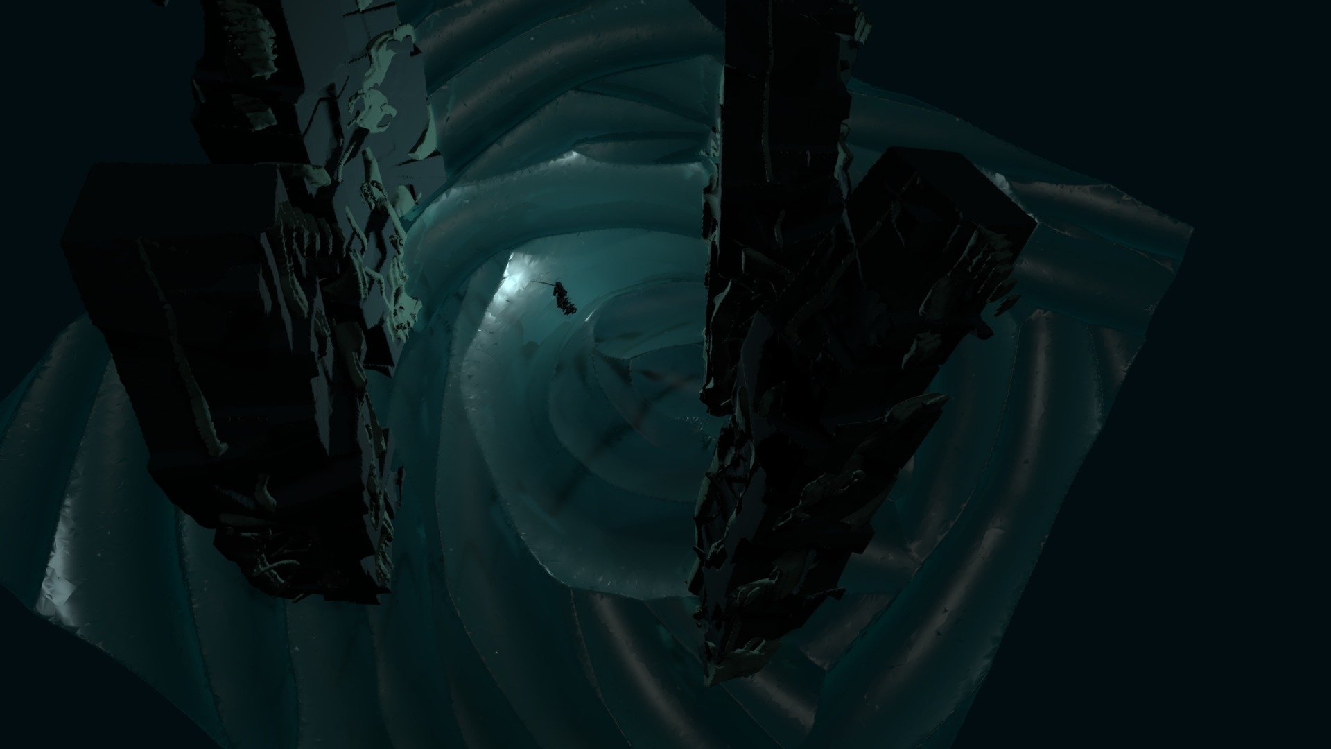 Cave with Water - 3D model by muschu [c6cca3d] - Sketchfab