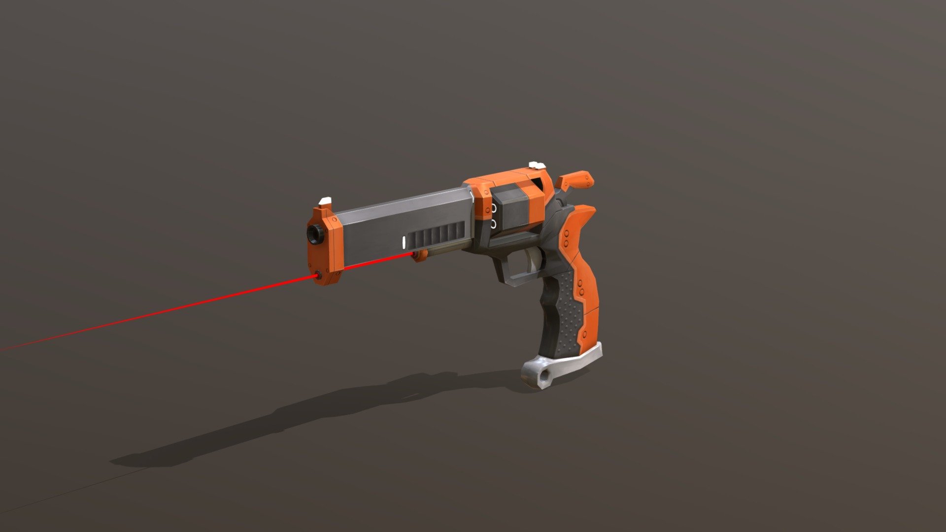Modern Six Shooter - 3D model by Ryan Butler (@azerathmetrionzinthos ...