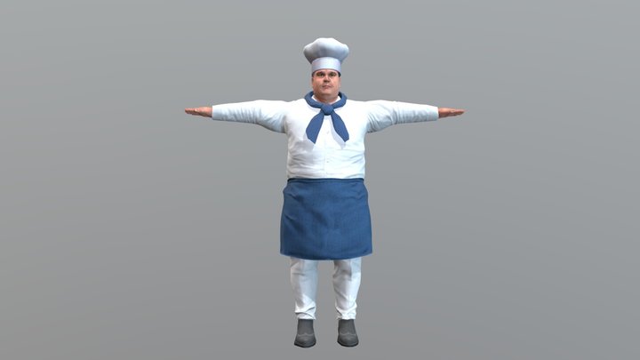 Chef 3D models - Sketchfab