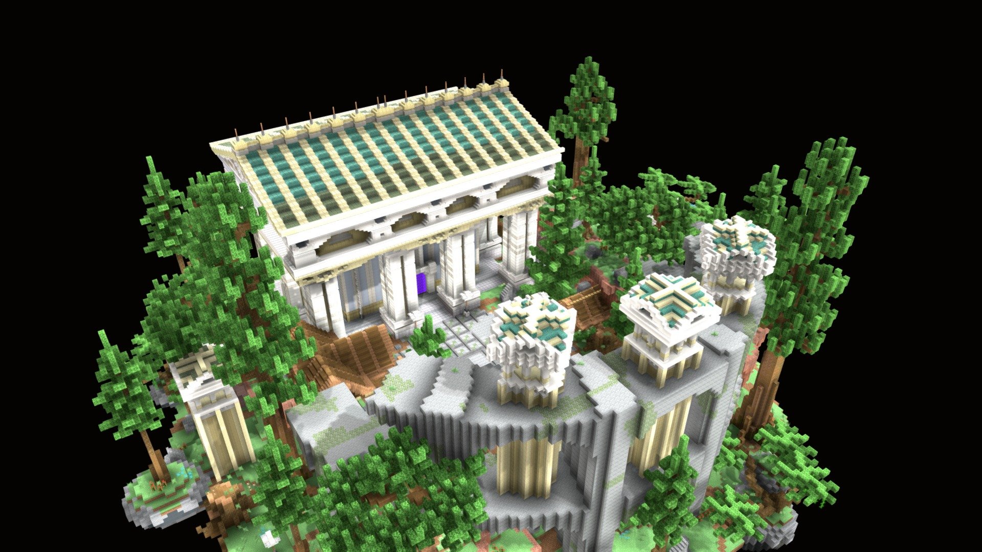 Ancient lobby - 3D model by DeptraiCZ [c6cf351] - Sketchfab