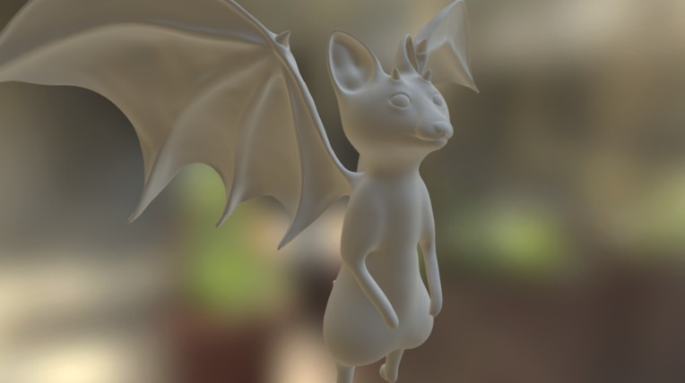Bat - 3D model by kgales [c6d10fd] - Sketchfab