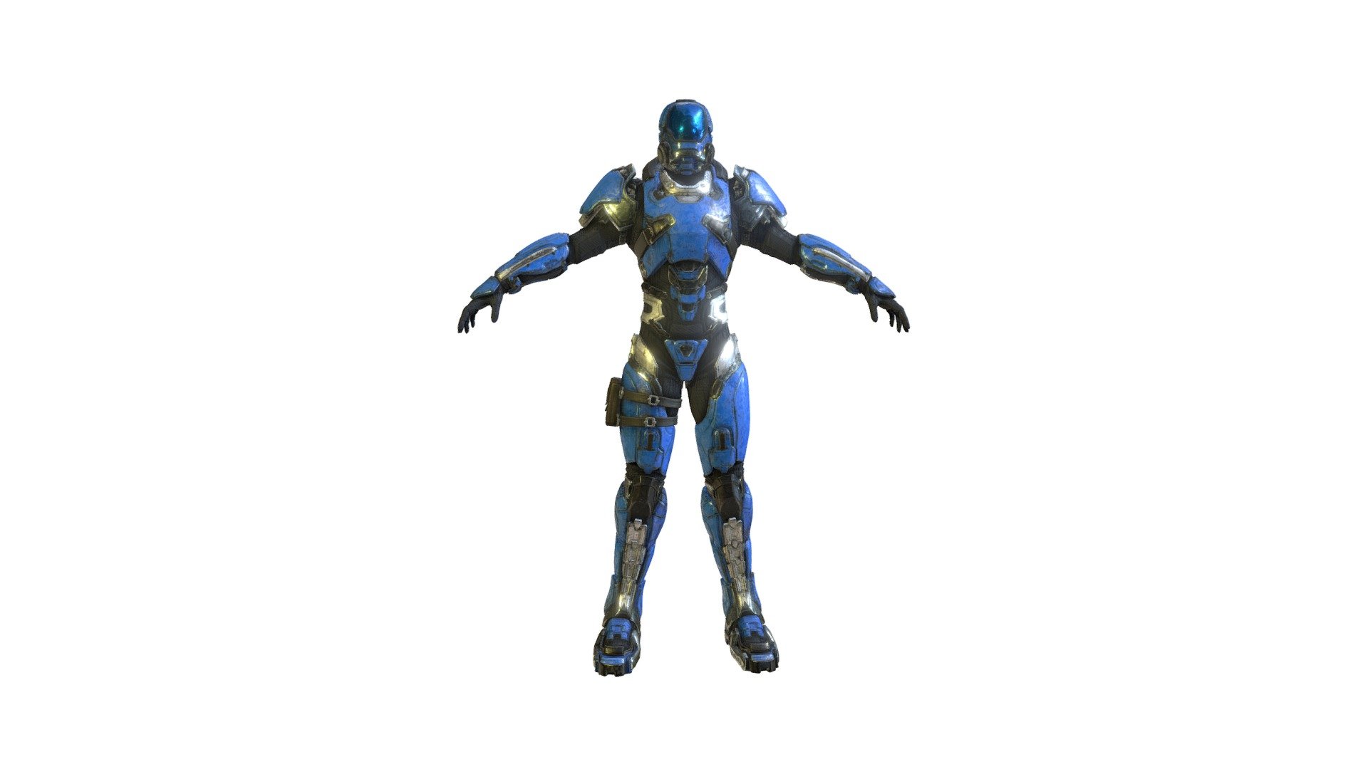 MassVR Blue Team © MassVR 2017 - 3D model by Mass VR (@massvr) [c6d21c7 ...