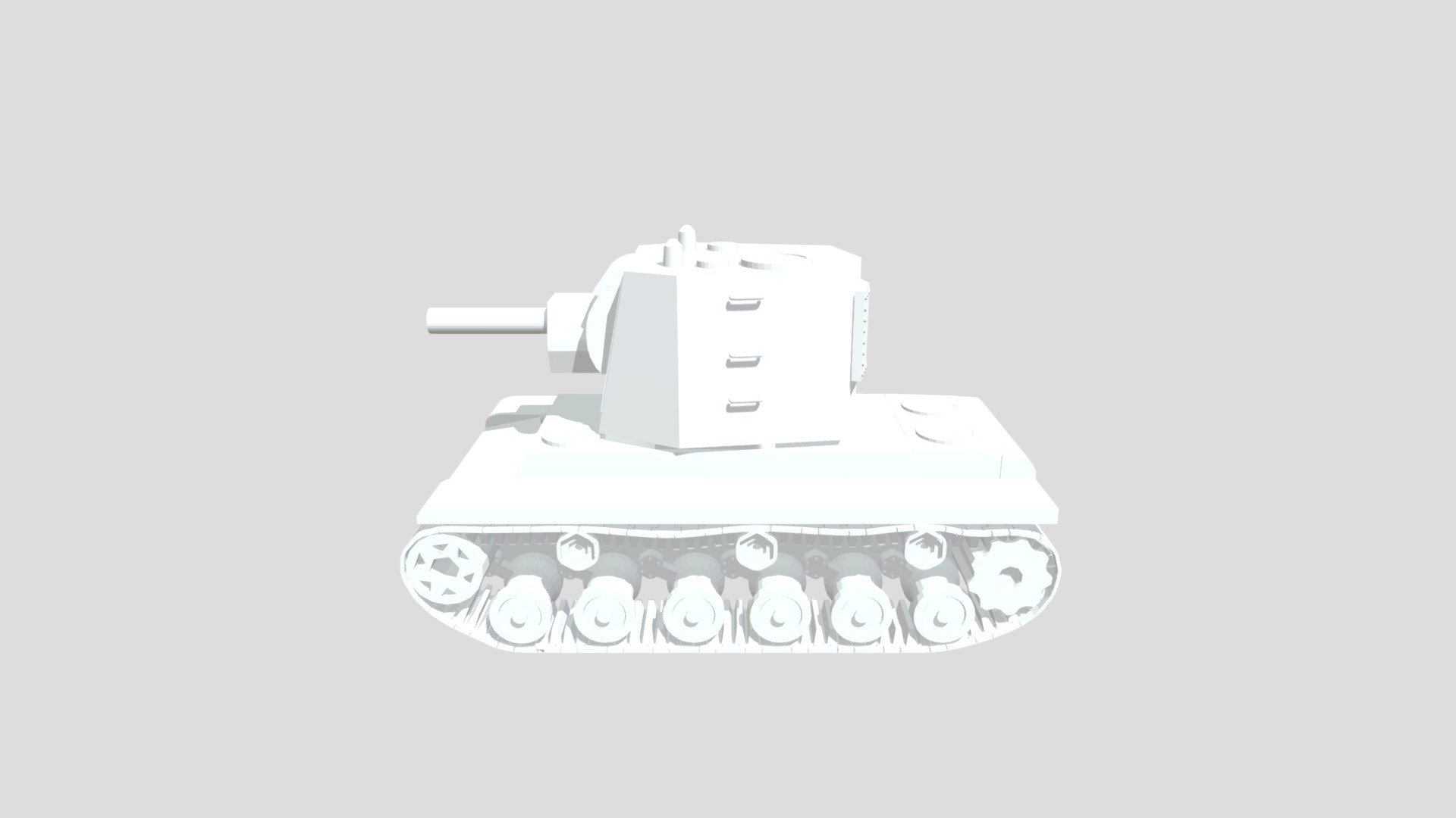 КВ-2 - 3D model by ILNAZ_FOR [c6d458c] - Sketchfab