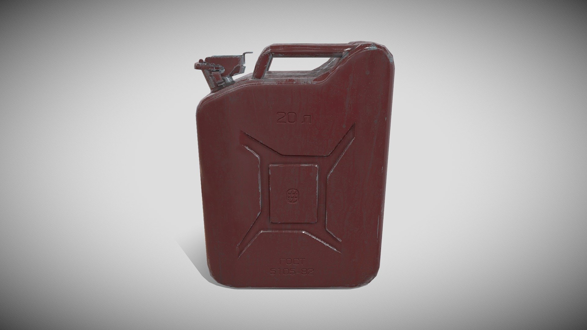 FUEL CAN (2K) - Download Free 3D model by Forge_Of_Hephaestus [c6d46b0 ...