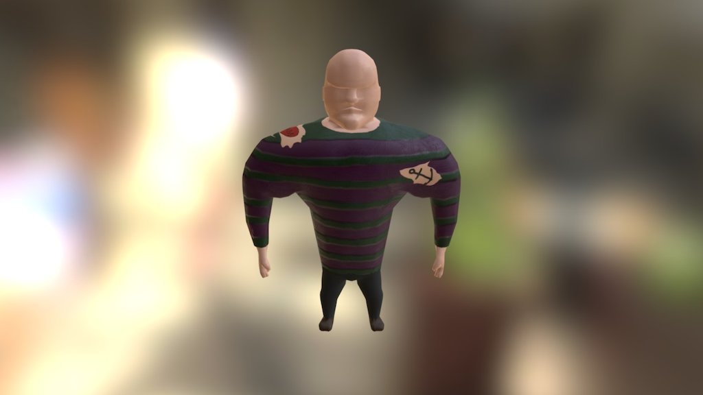 Brute Character - 3D model by RyanDon [c6d4b2e] - Sketchfab