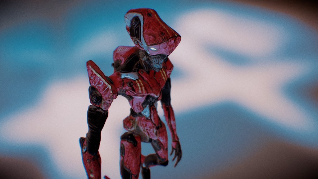 ROBOT ALIEN VISUAL - 3D model by faragasso.m [c6d564a] - Sketchfab
