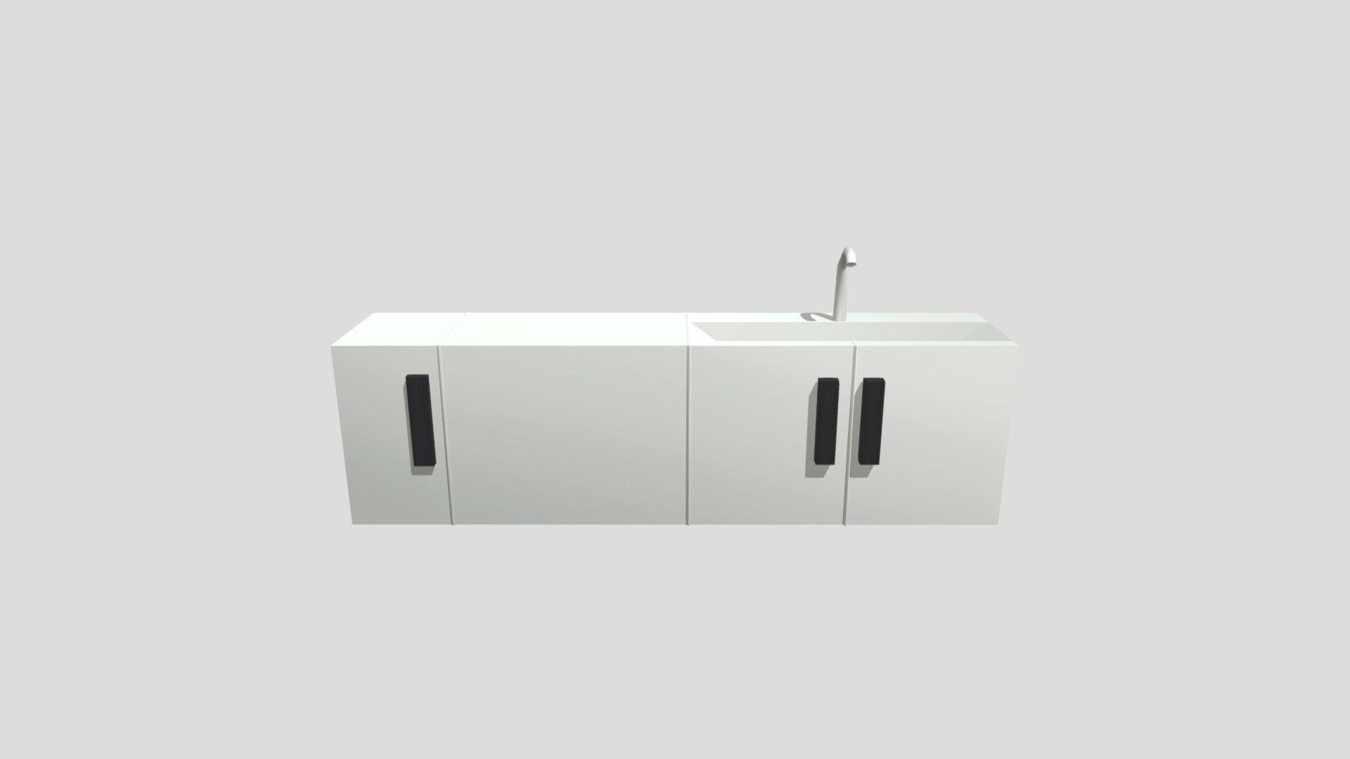 Kitchen Counter - Download Free 3D model by Meecoal [c6d78ad] - Sketchfab
