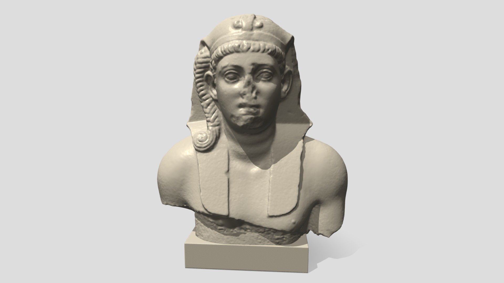 Bust of a youthful king - 3D model by Miamon [c6d9ad8] - Sketchfab