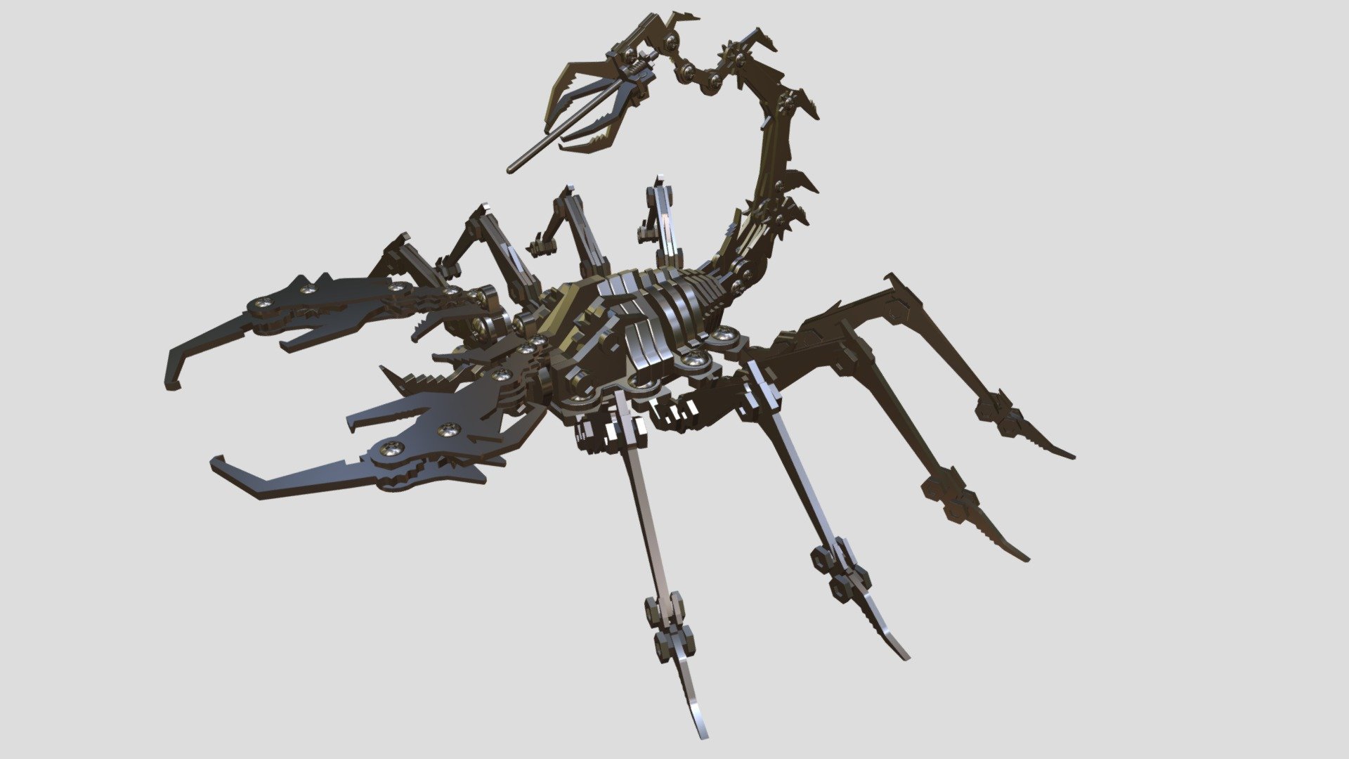 Scorpion - 3D model by liyuchen [c6db118] - Sketchfab