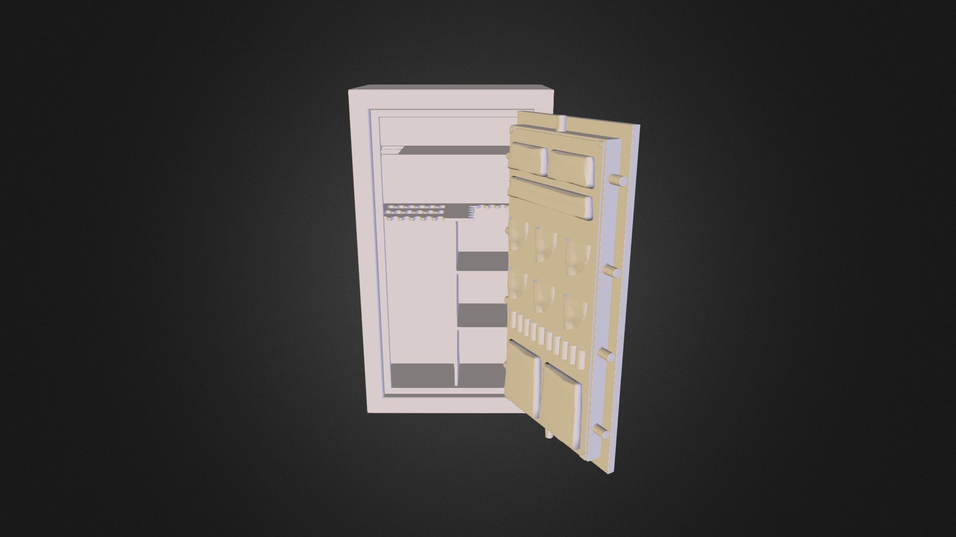 Safe - 3D model by cmp150 [c6dc502] - Sketchfab