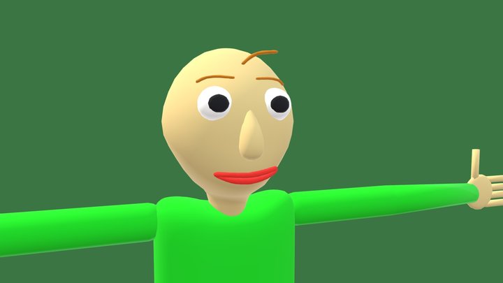Baldi 3D models - Sketchfab