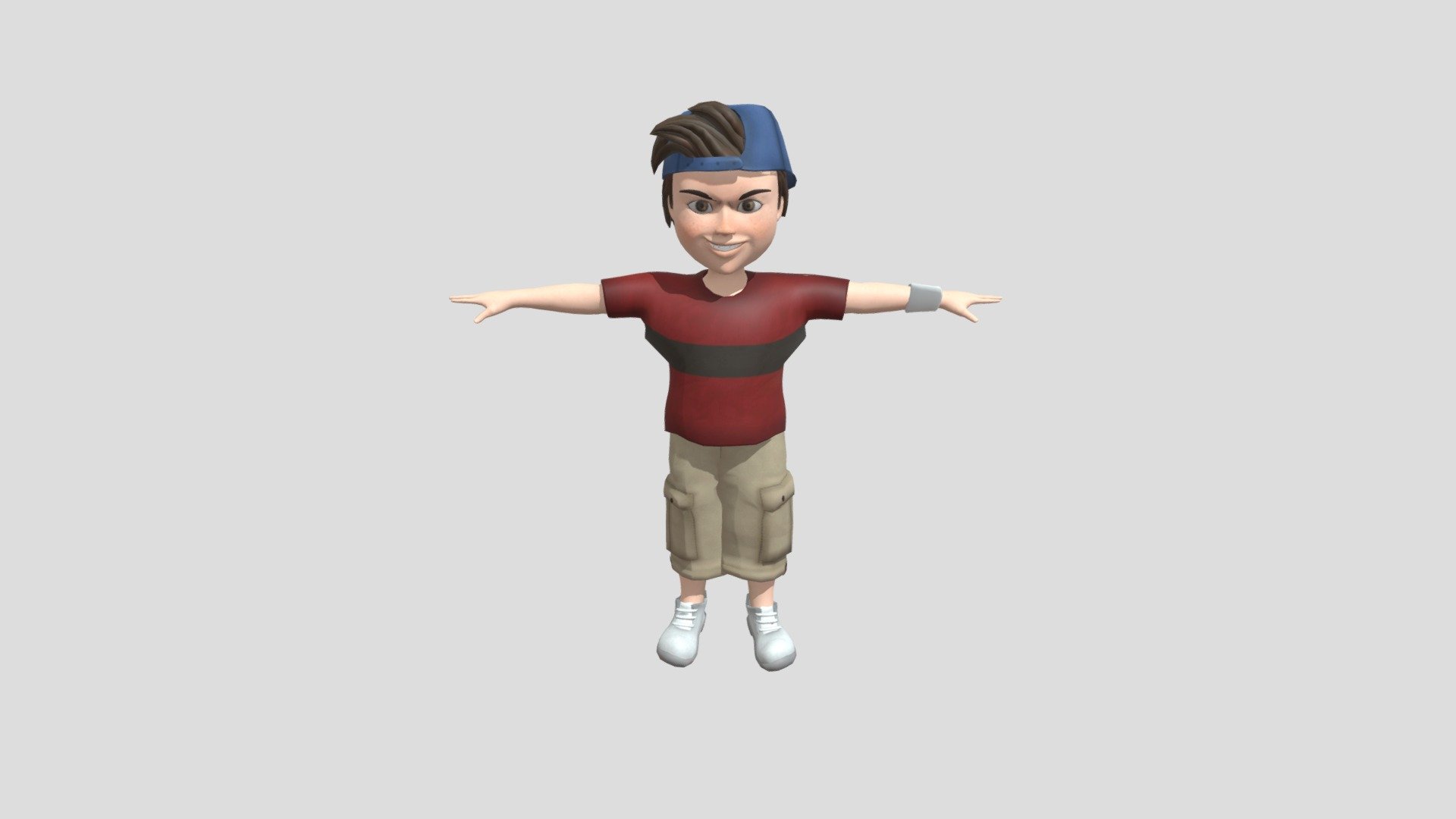 Bob (Player) - Scary Stranger 3D - Download Free 3D model by Villanueva ...