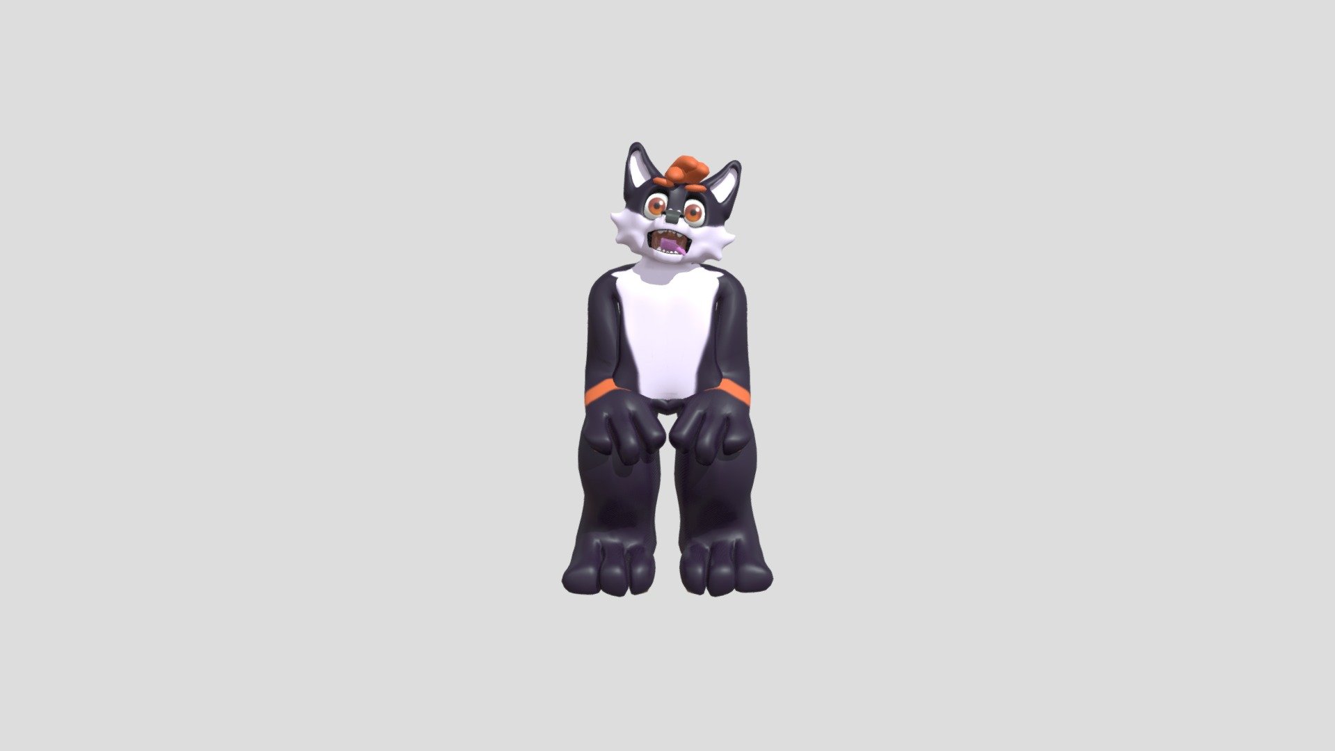 Caleb the wolf speedmodel - 3D model by kai_furry [c6dd6f6] - Sketchfab