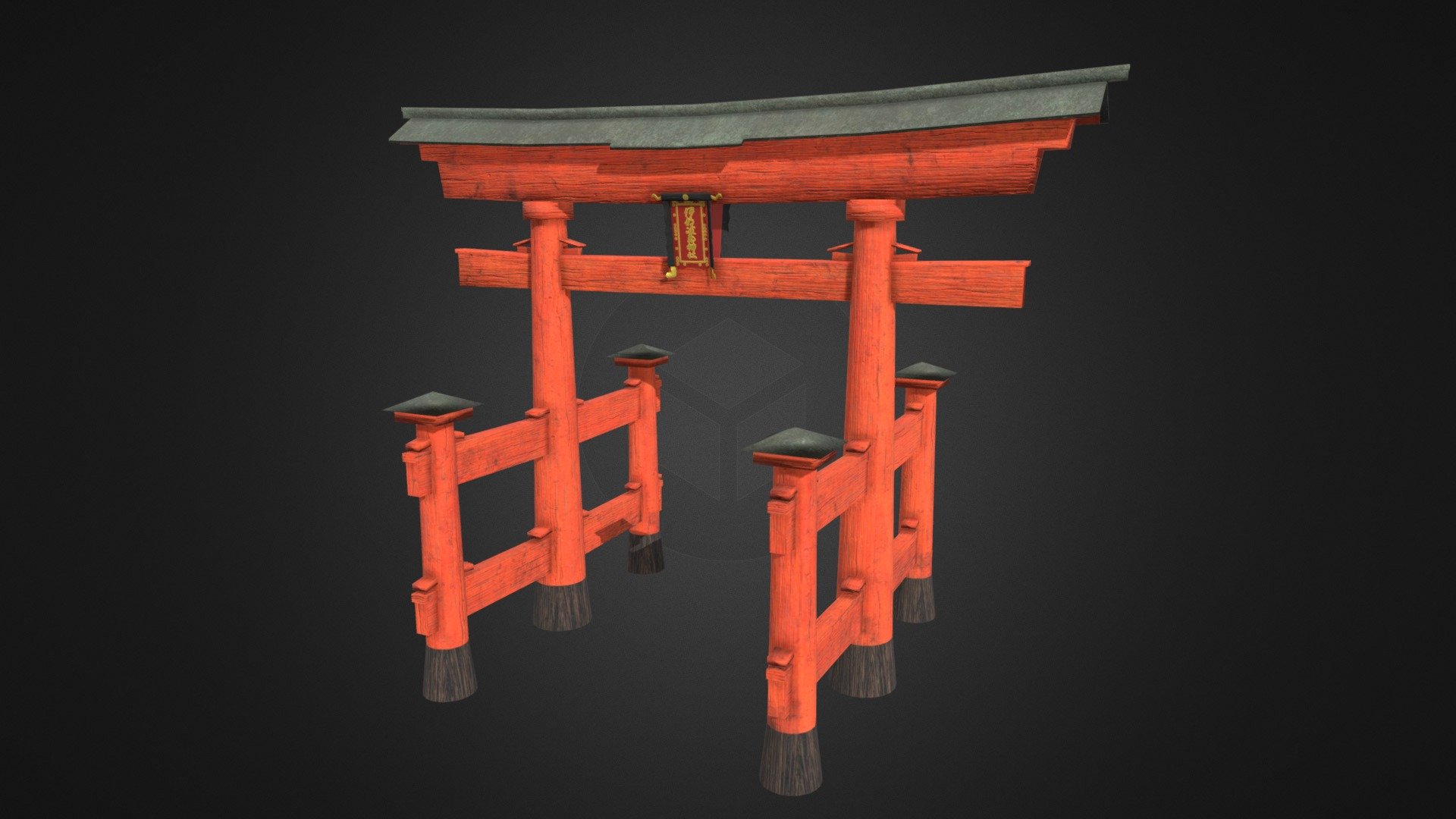 Torii Gate - Buy Royalty Free 3D model by JLalmansingh (@Lalmansingh ...