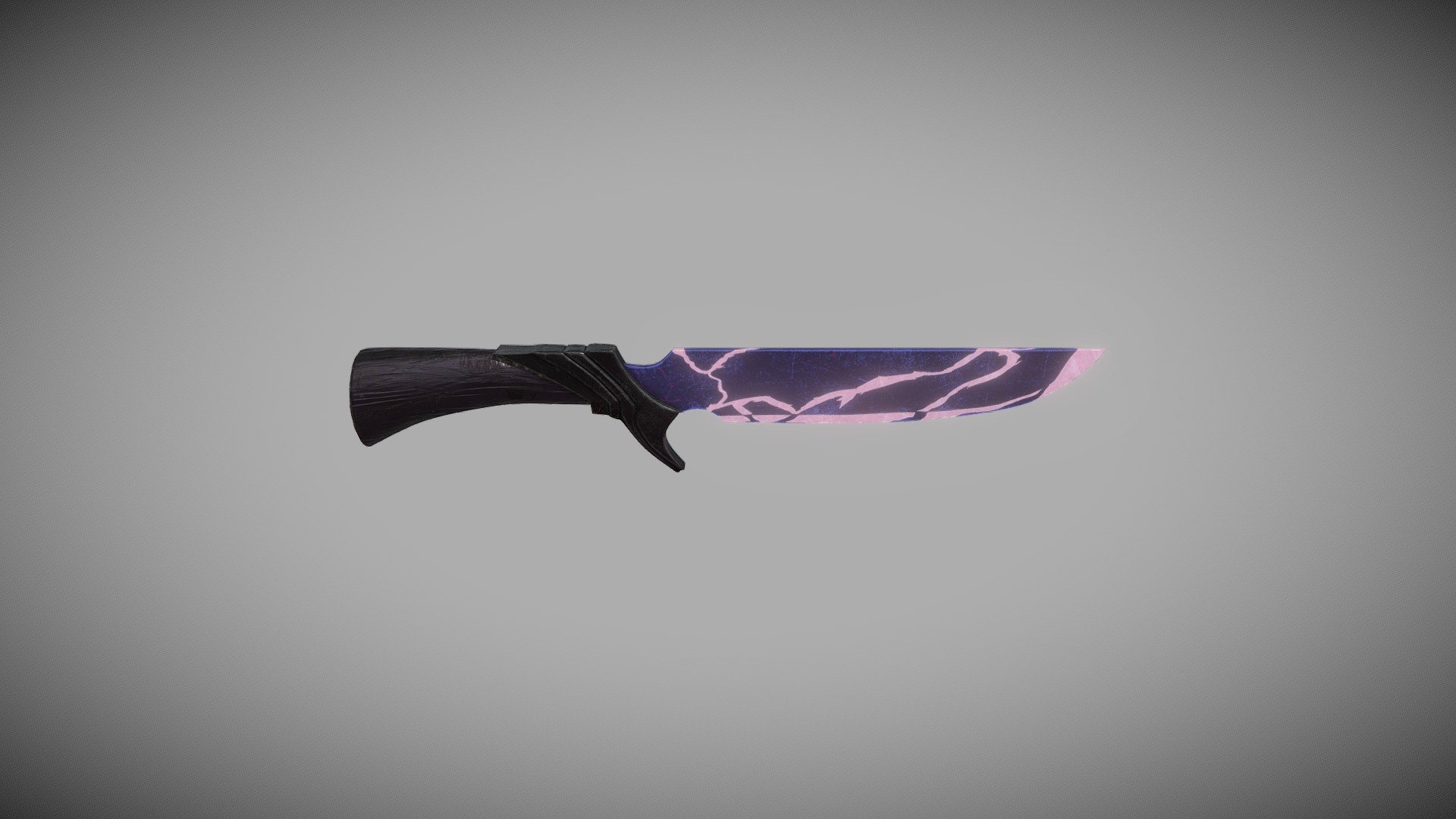 Eldertech Kintsugi Knife 3D Model - 3D model by Mariano (@MarianoT ...