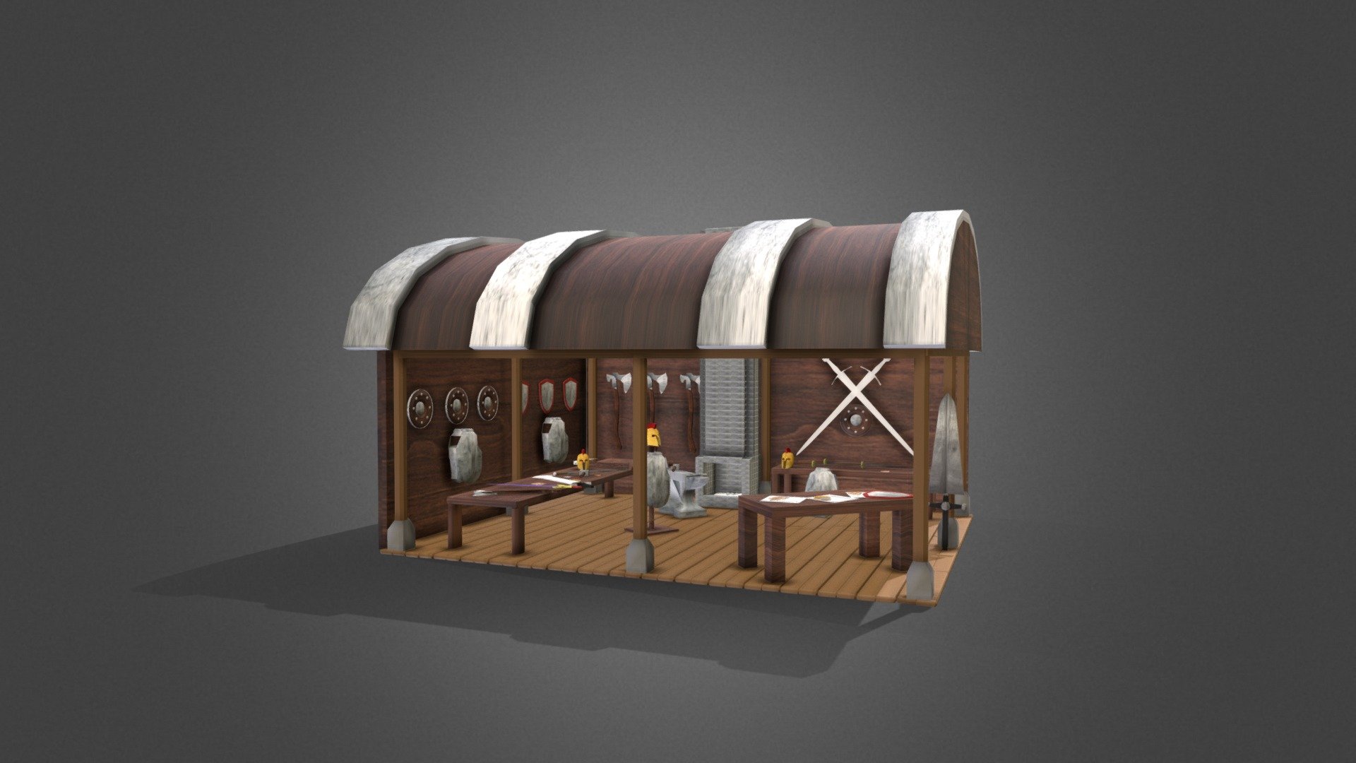 Forge - Download Free 3D model by henriquevale111 [c6e1682] - Sketchfab