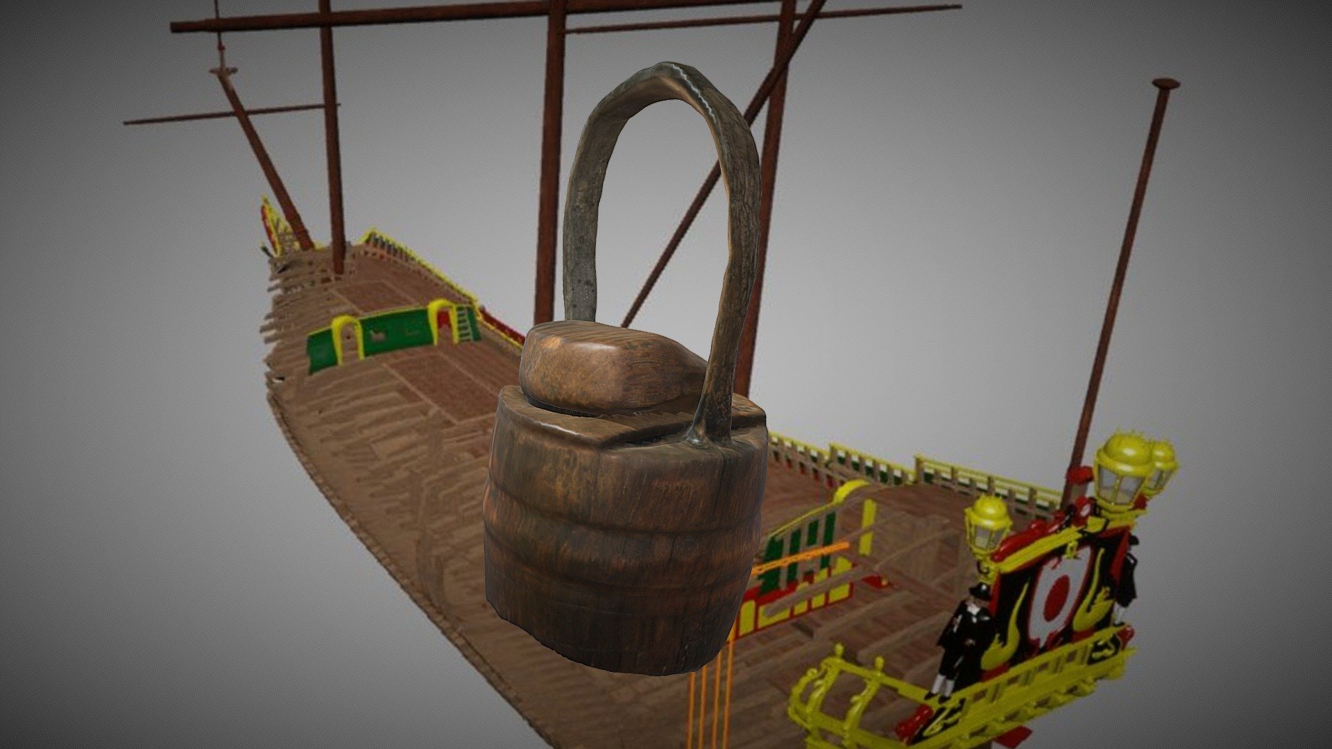 Batavialand rijkscollectie pomp OH41-015 - Download Free 3D model by ...