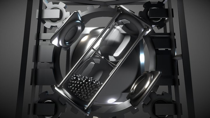 Hourglass-clockwork-animation 3D models - Sketchfab